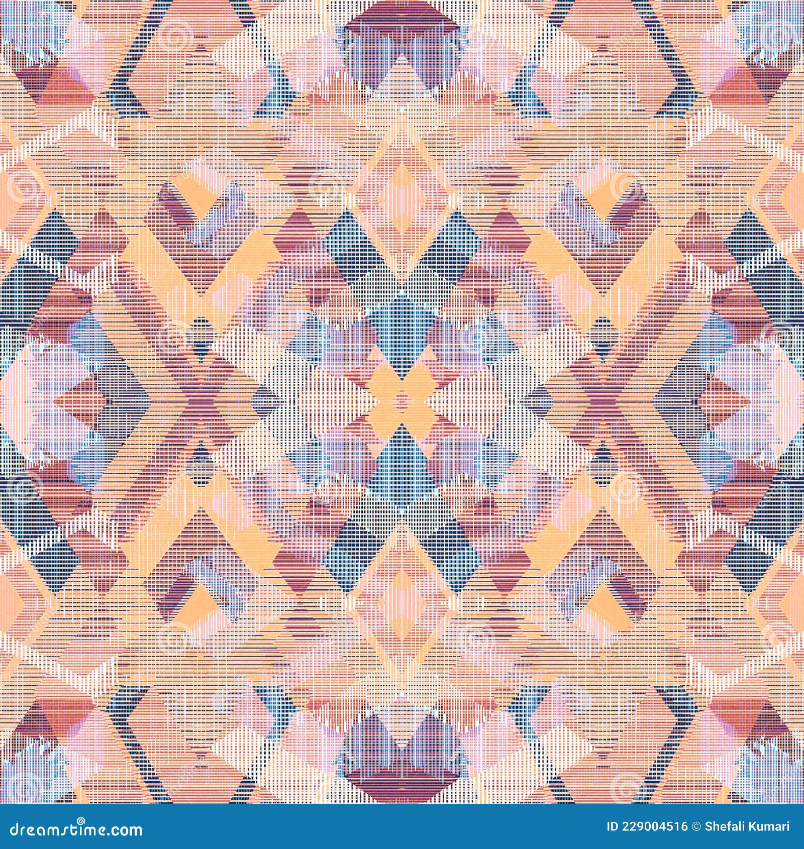 High Definition Repeat Boho Geometric Pattern Isolated on Texture ...