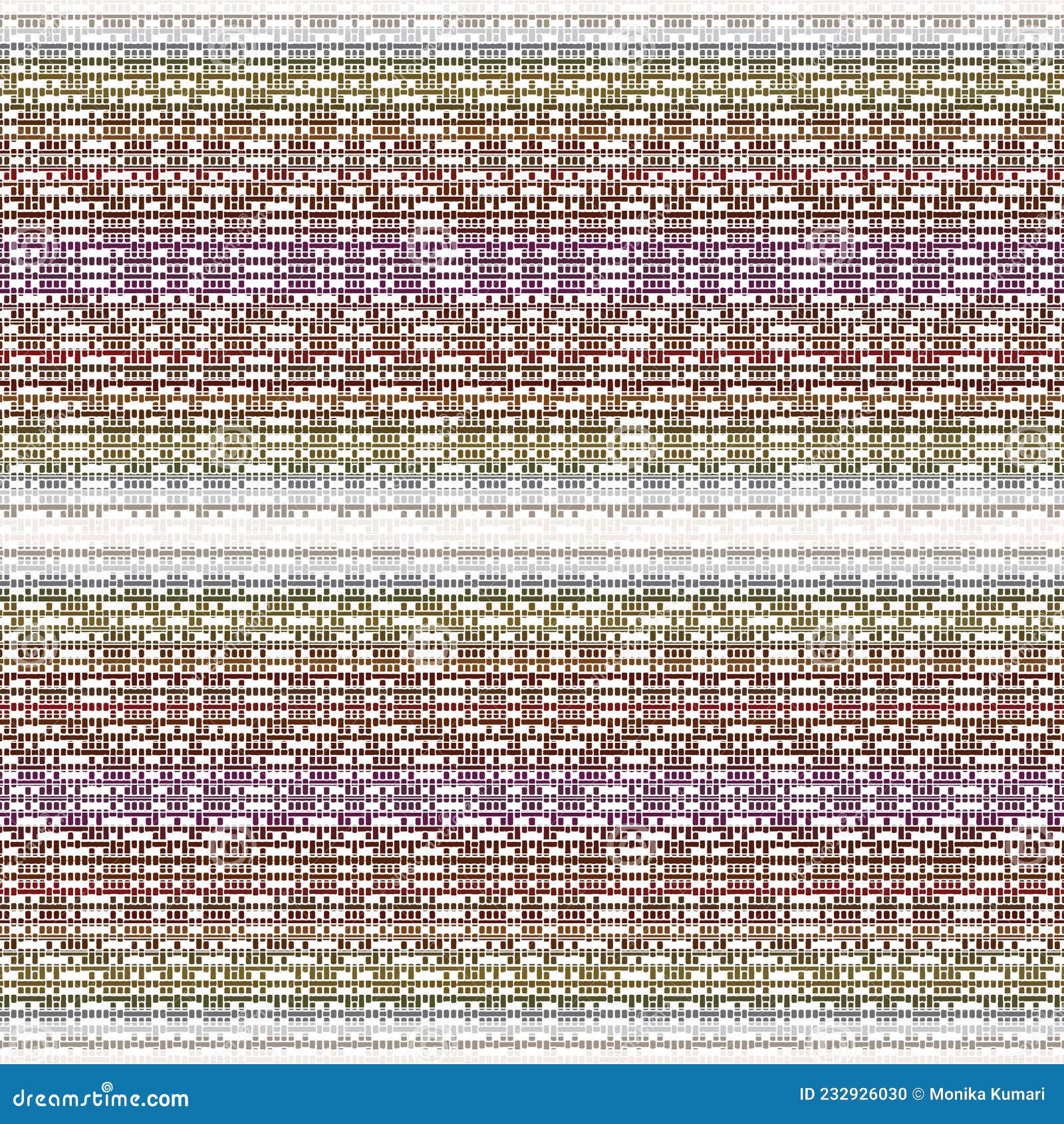 Geometric High Definition Woven Seamless Pattern Stock Illustration ...