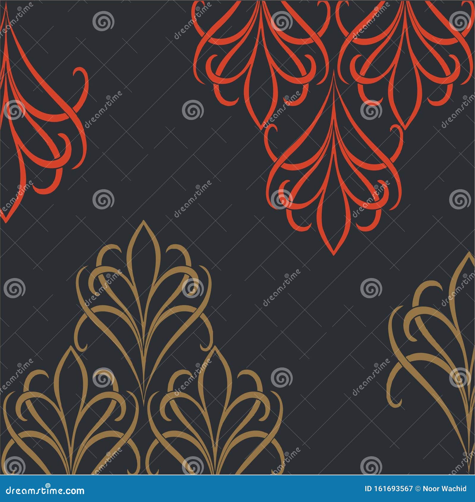 Geometric Hijab Design. Scraf Pattern Stock Illustration - Illustration ...