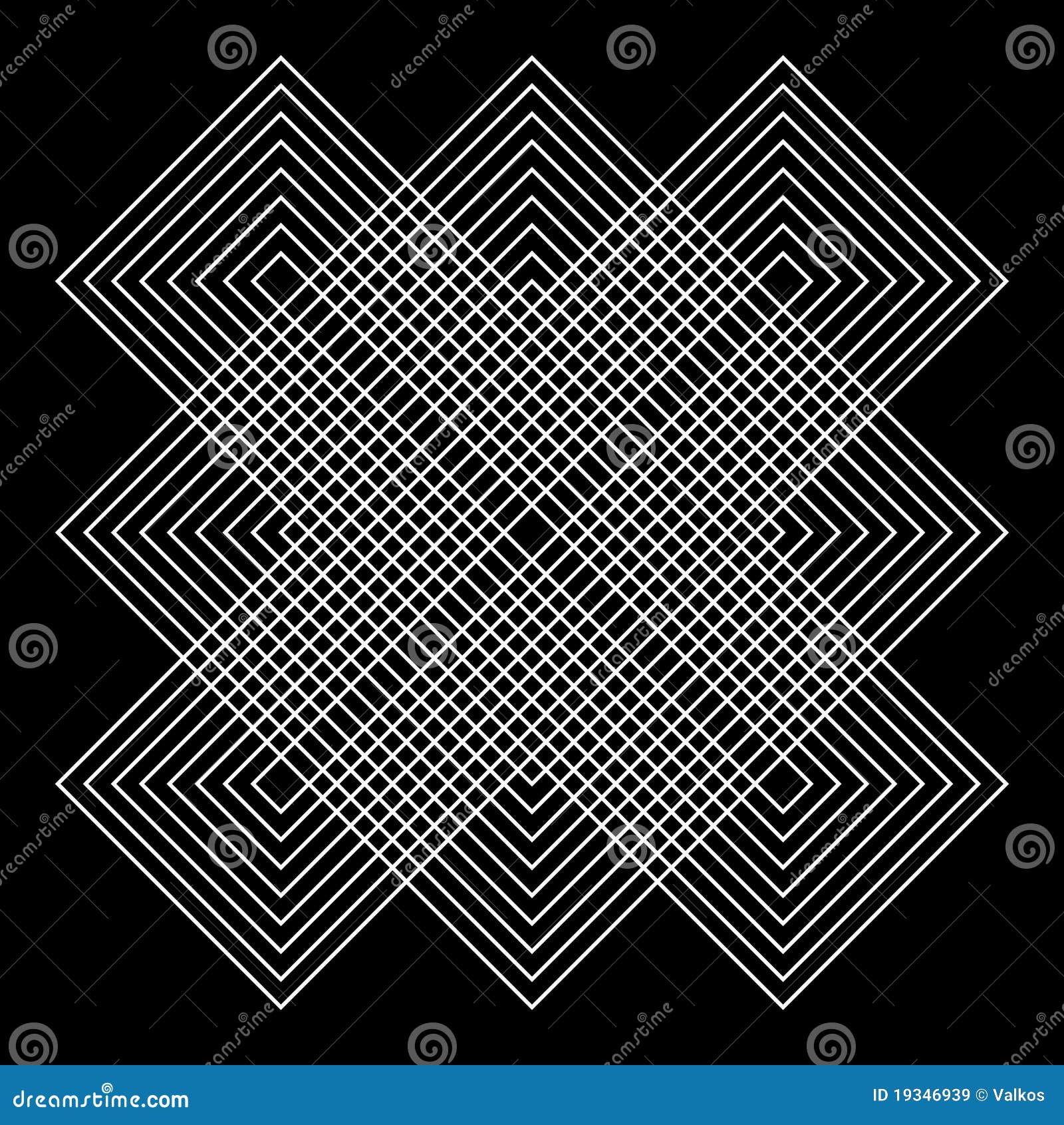 Geometric Illusions Background Stock Vector - Illustration of plaque ...