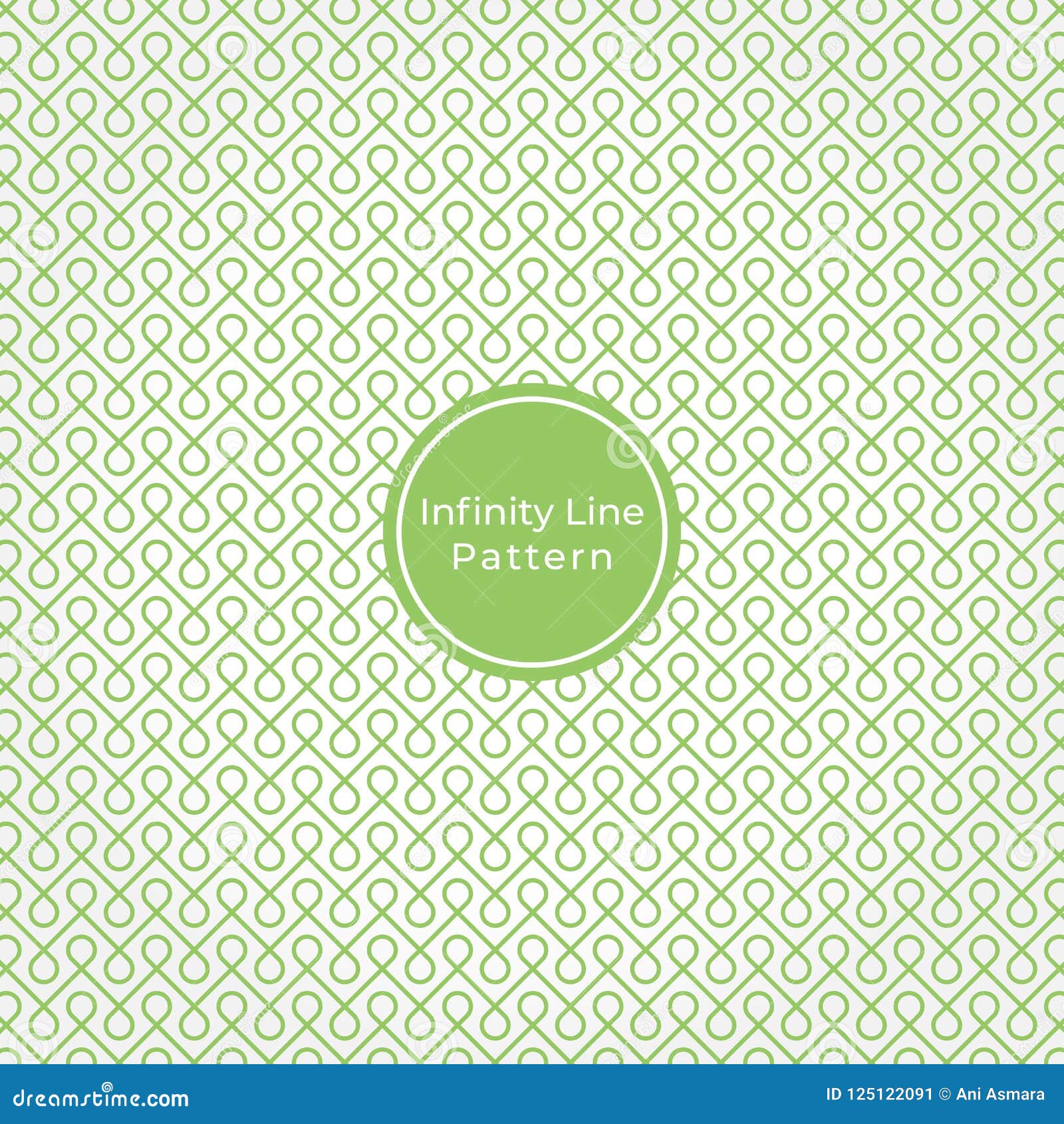 Geometric Infinity Line Abstract Pattern Background Stock Vector ...