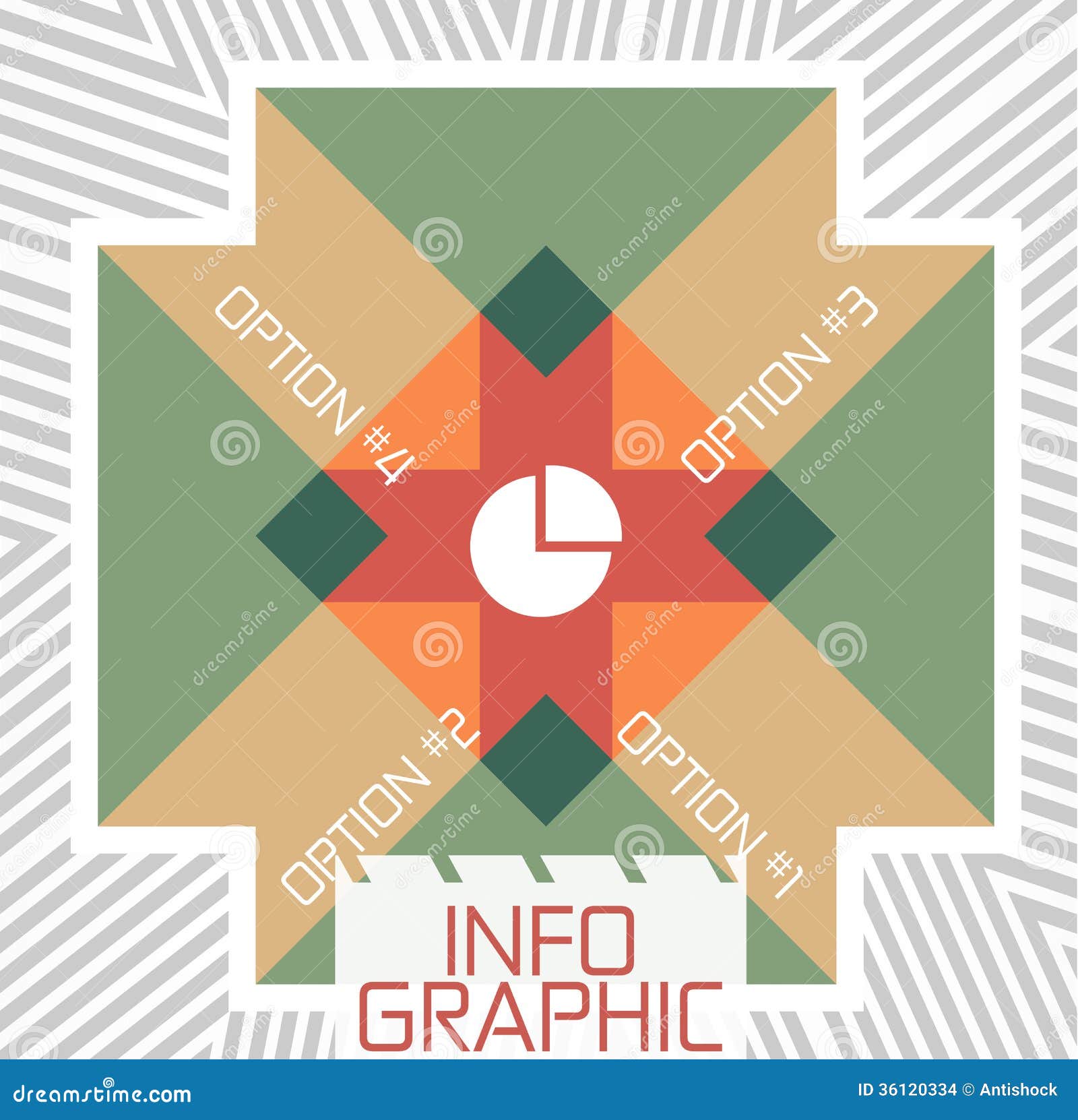 Infographic Retro Design Element Layout. Vector | CartoonDealer.com ...