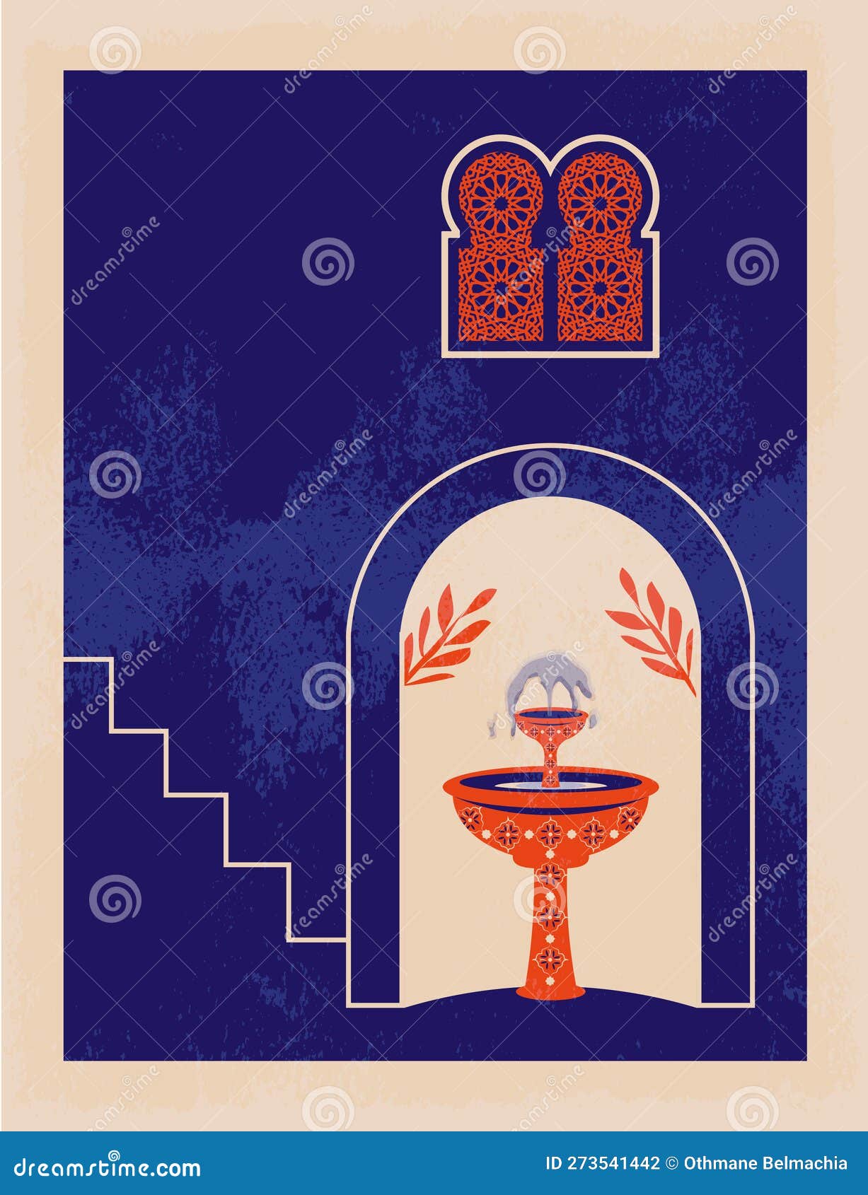 Geometric Islamic Pattern Arabesque Design Stock Vector - Illustration ...