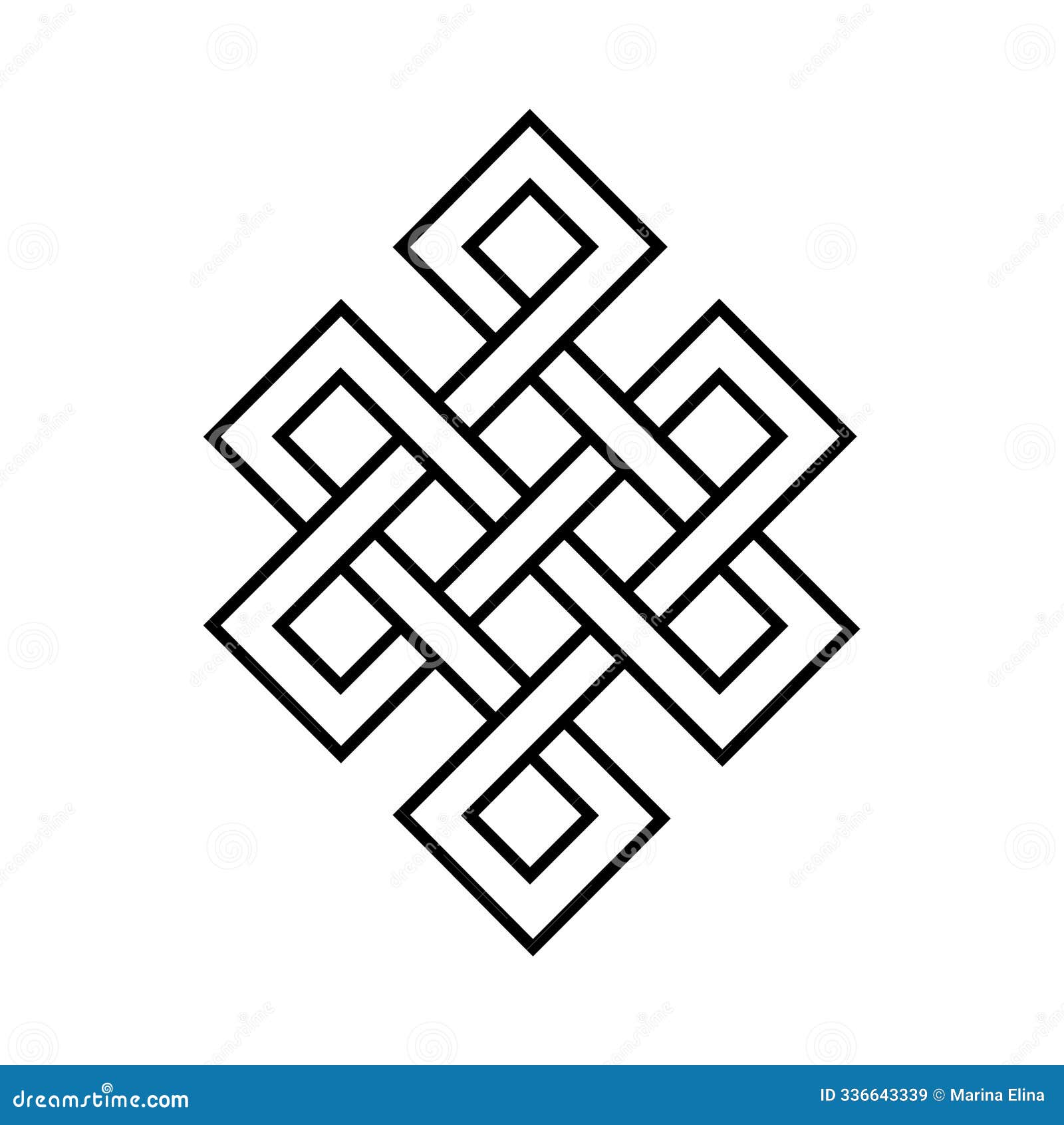 Buddhist Karma Symbol