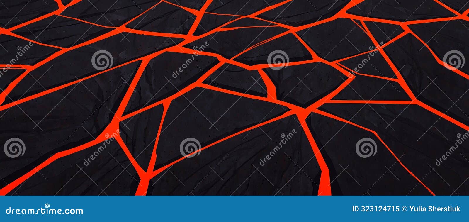 Geometric Lava Flow, Anime Heat, Sharp Contrasts , High Resolution ...