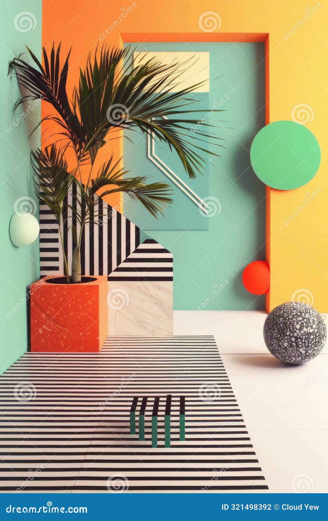 Geometric Layout Designs in a Sleek, Modern Style. Stock Illustration ...