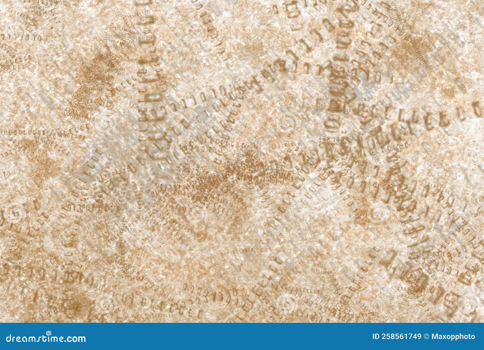 Geometric Letter Background. School Blur Texture Stock Illustration ...