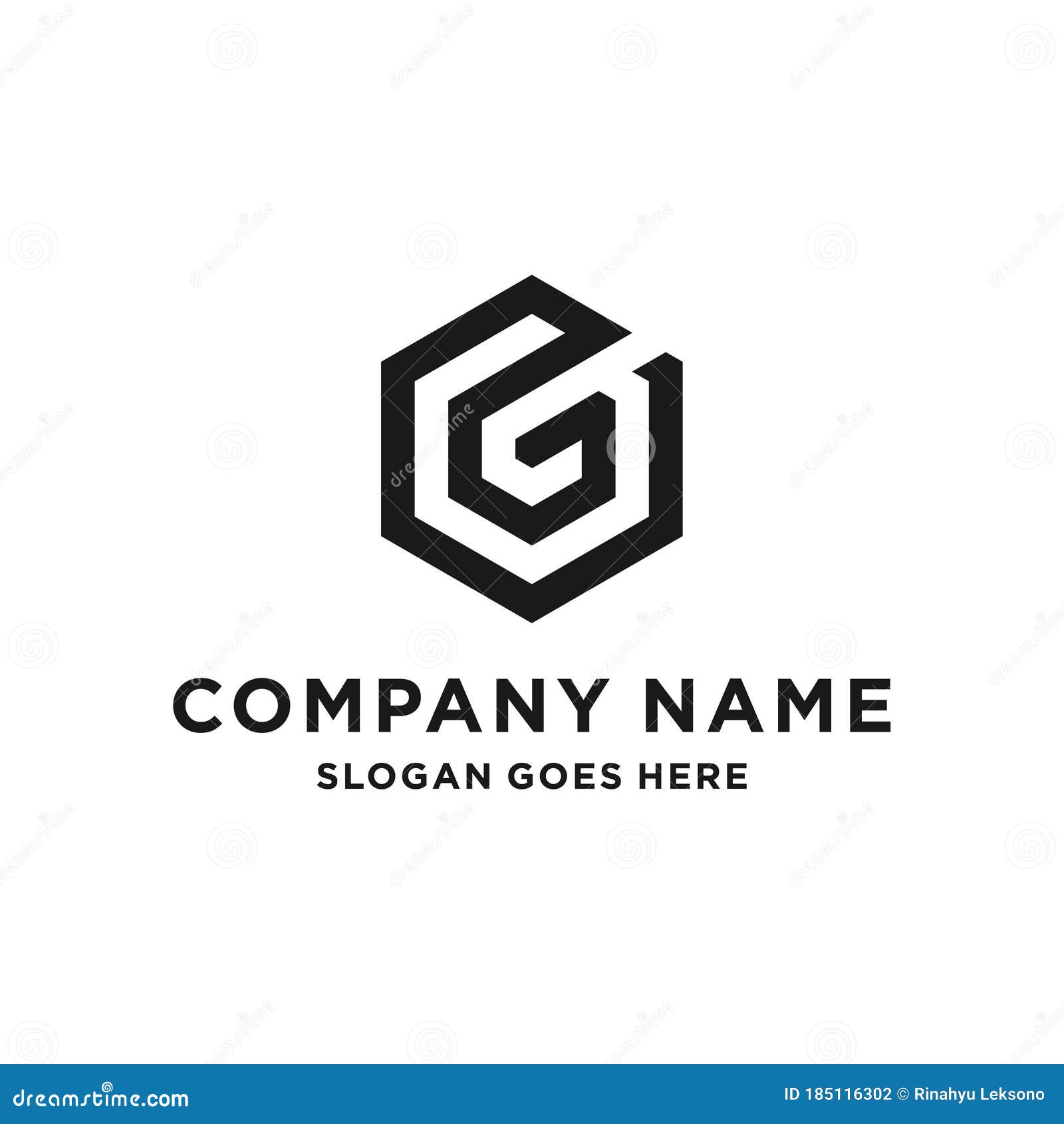 Illustration of Geometric Letter G Logo and Icon Template Design Vector ...