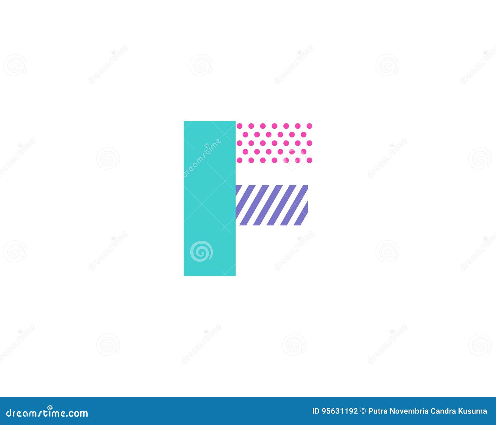 Geometric Letter Icon Logo Design Element Stock Vector - Illustration ...