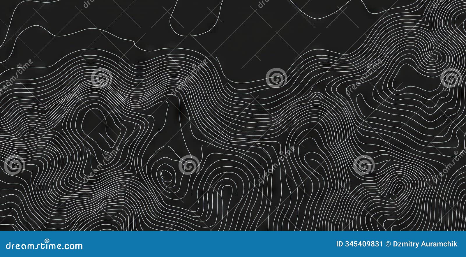 Geometric Line Map Background with Elevation Assignments on an Abstract ...
