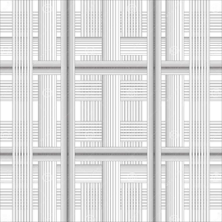 Seamless Plaid Line Pattern Design Stock Vector - Illustration of ...