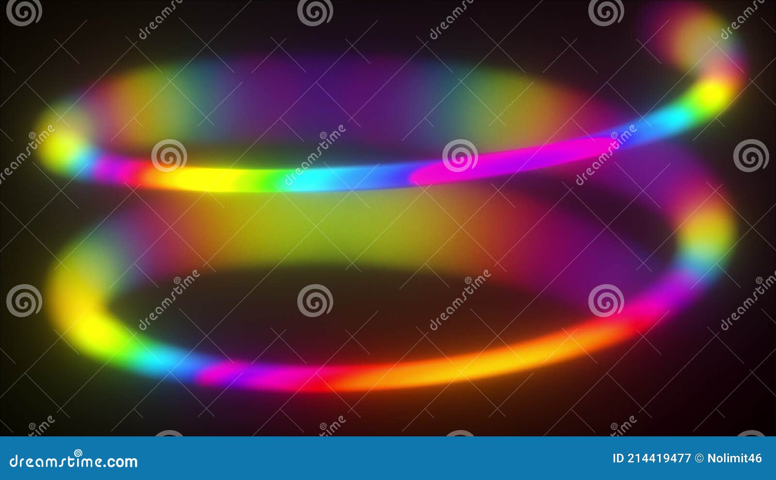 Winding Arc Spirals Abstract Background. Stock Illustration ...