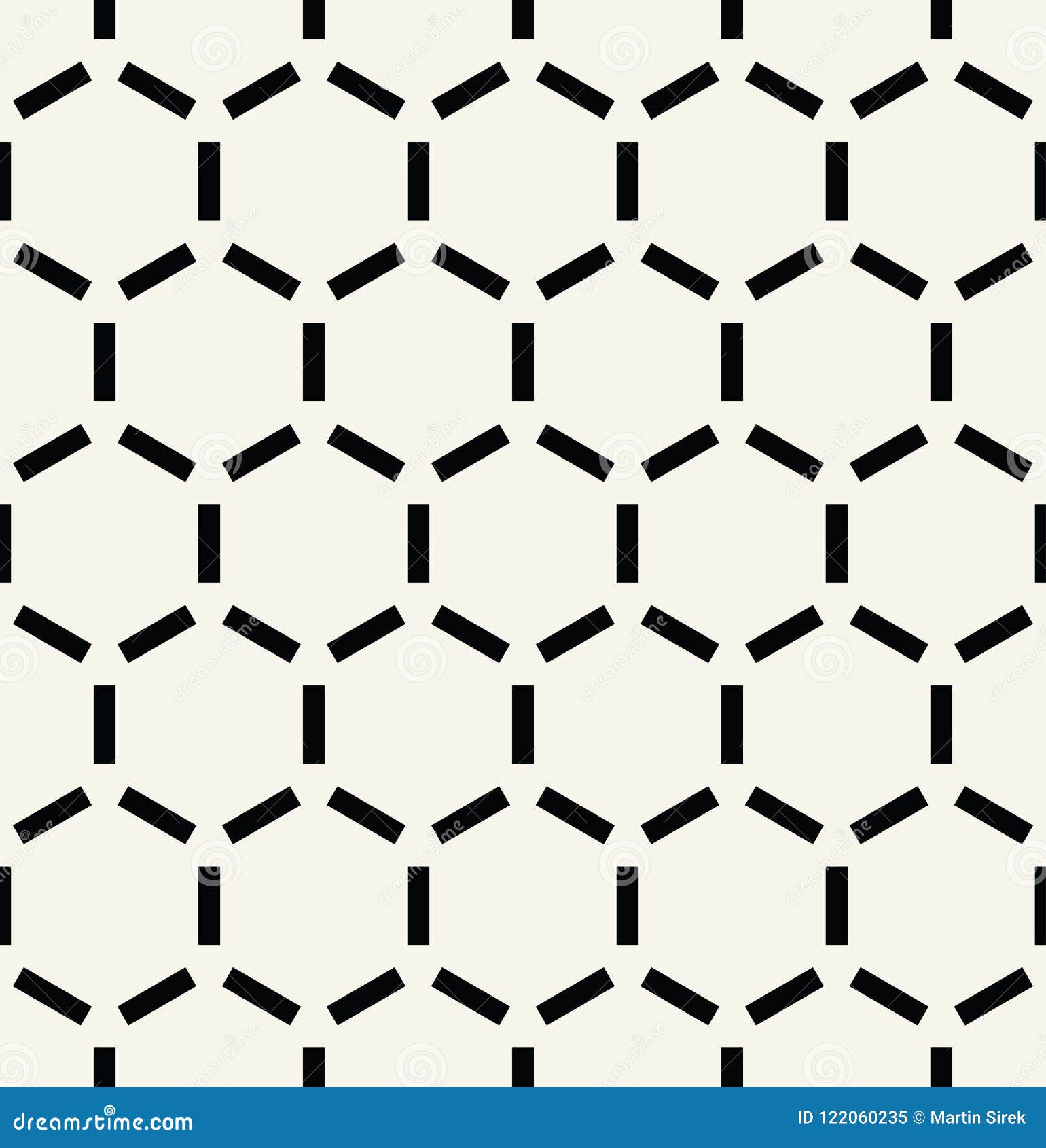 Geometric Lines Hexagon Minimal Pattern Vector Stock Vector ...