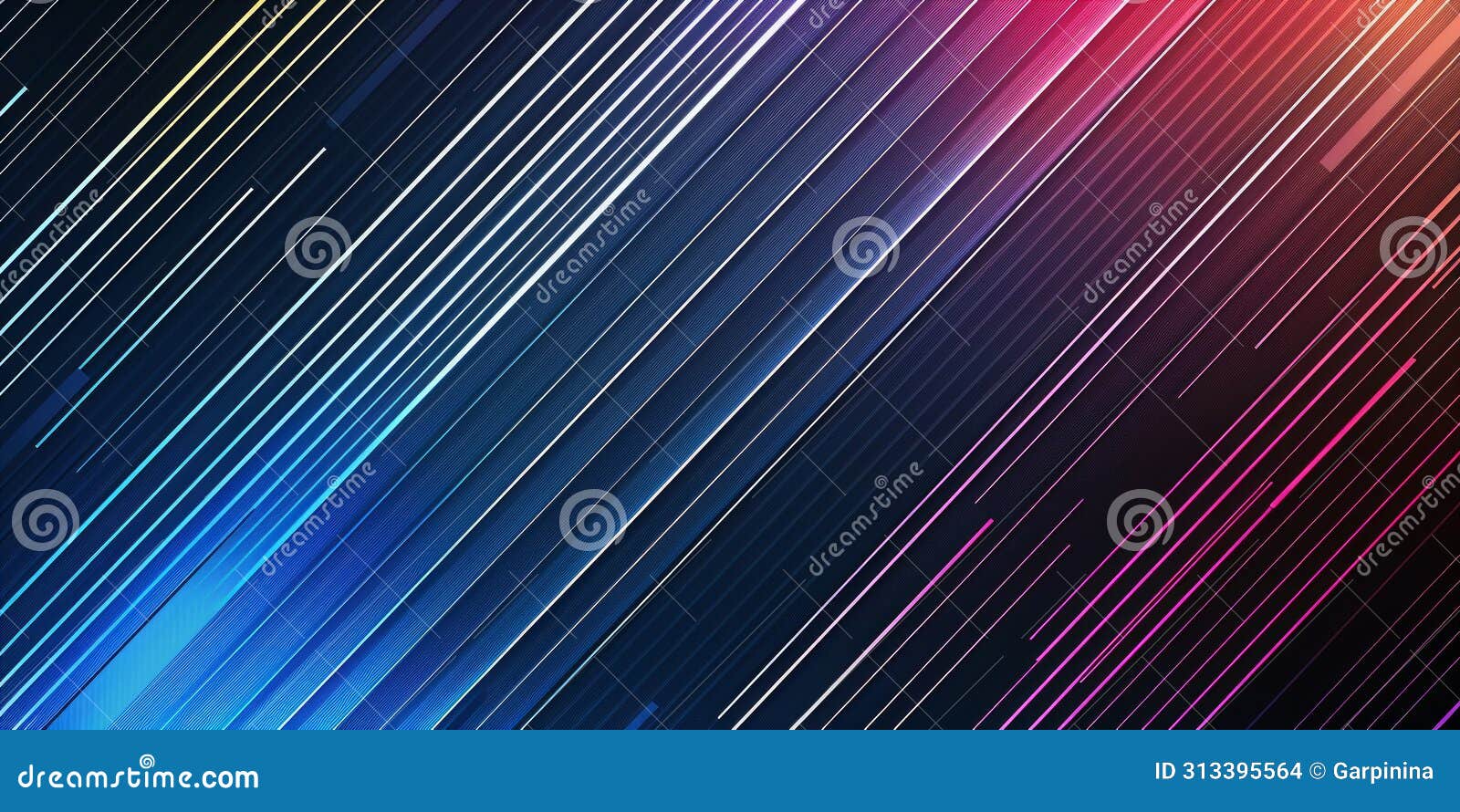 Geometric Lines Pattern. Modern Blue -violet Gradient Lines Design ...