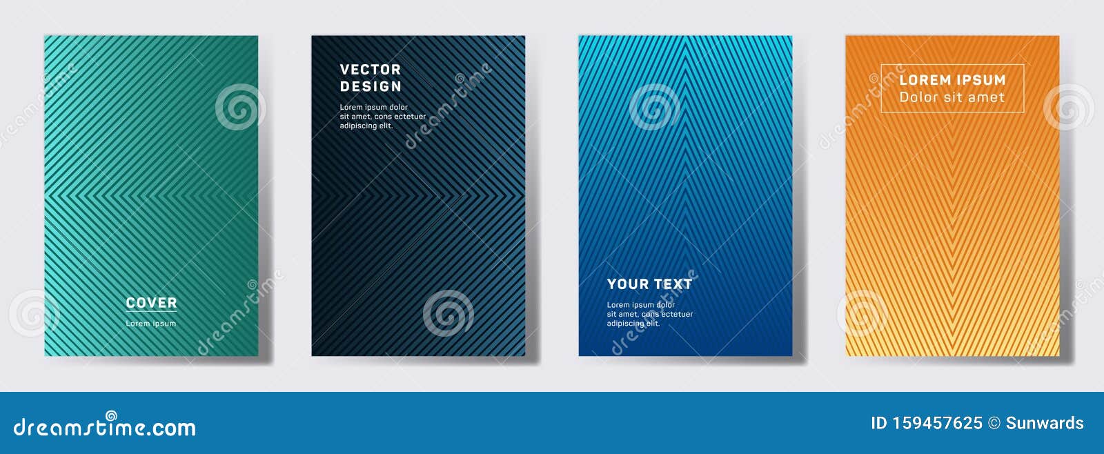 Geometric Lines Patterns with Edges, Angles. Stock Vector ...