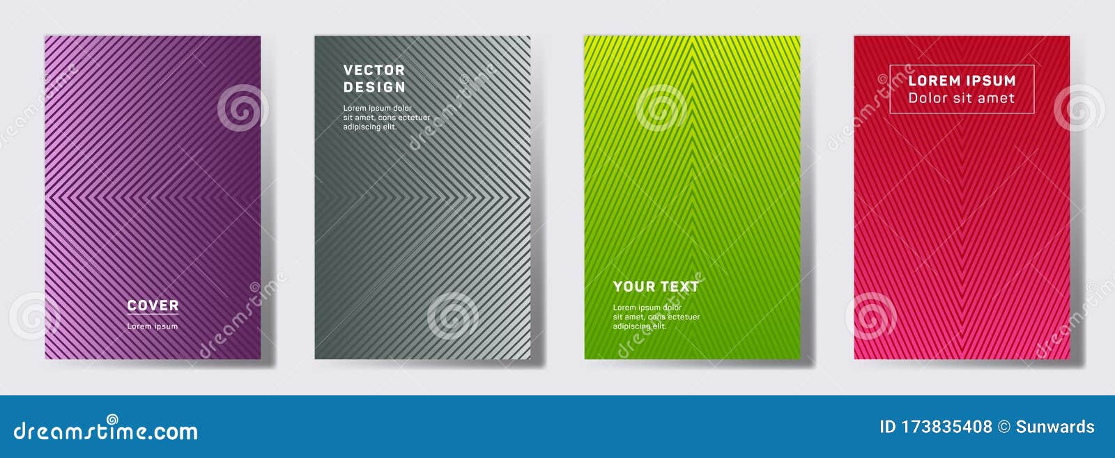 Geometric Lines Patterns with Edges, Angles. Stock Vector ...