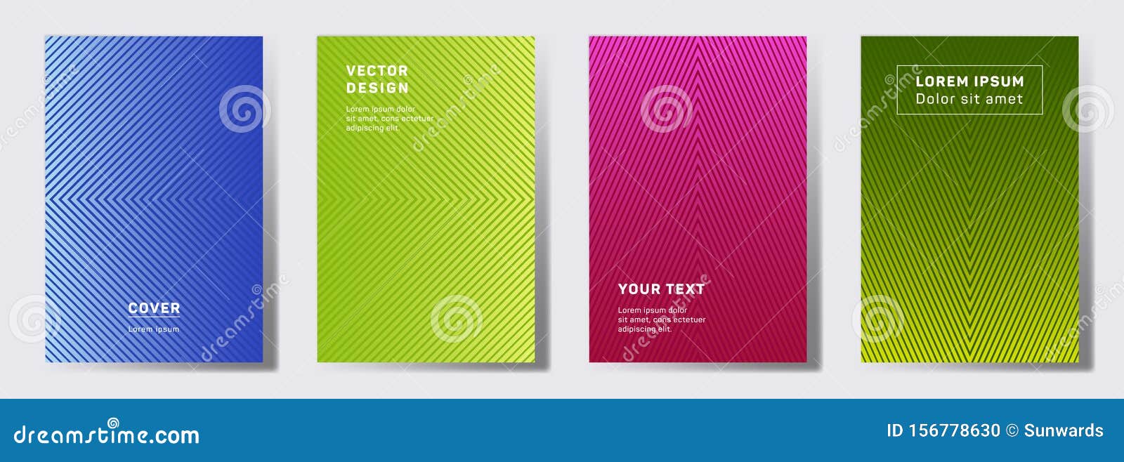 Geometric Lines Patterns with Edges, Angles. Stock Vector ...