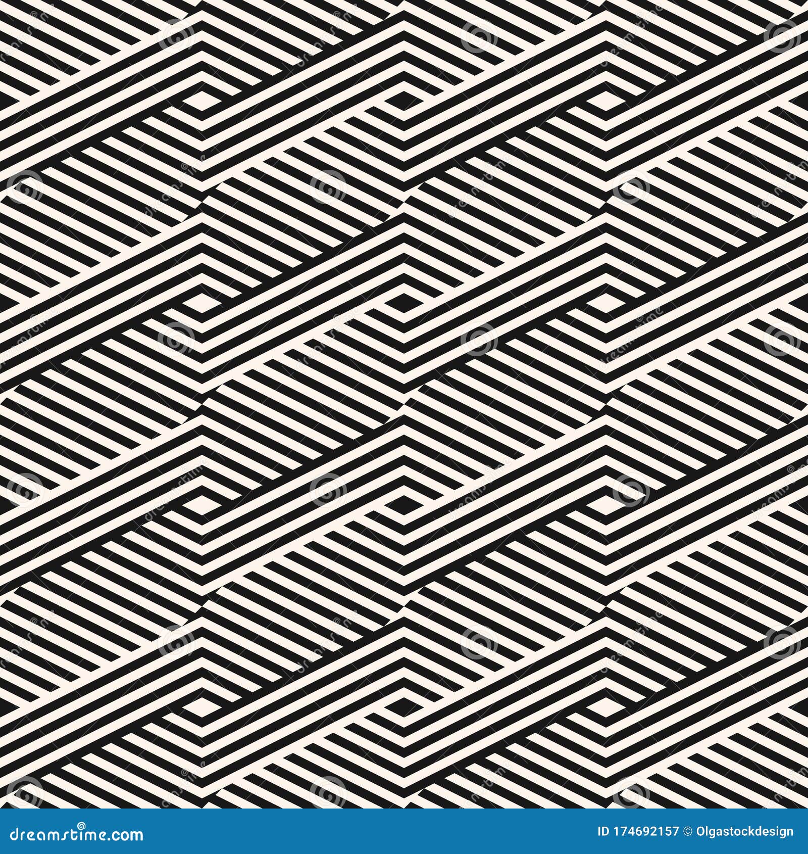 Modern Monochrome Vector Texture with Diagonal Stripes, Broken Lines ...