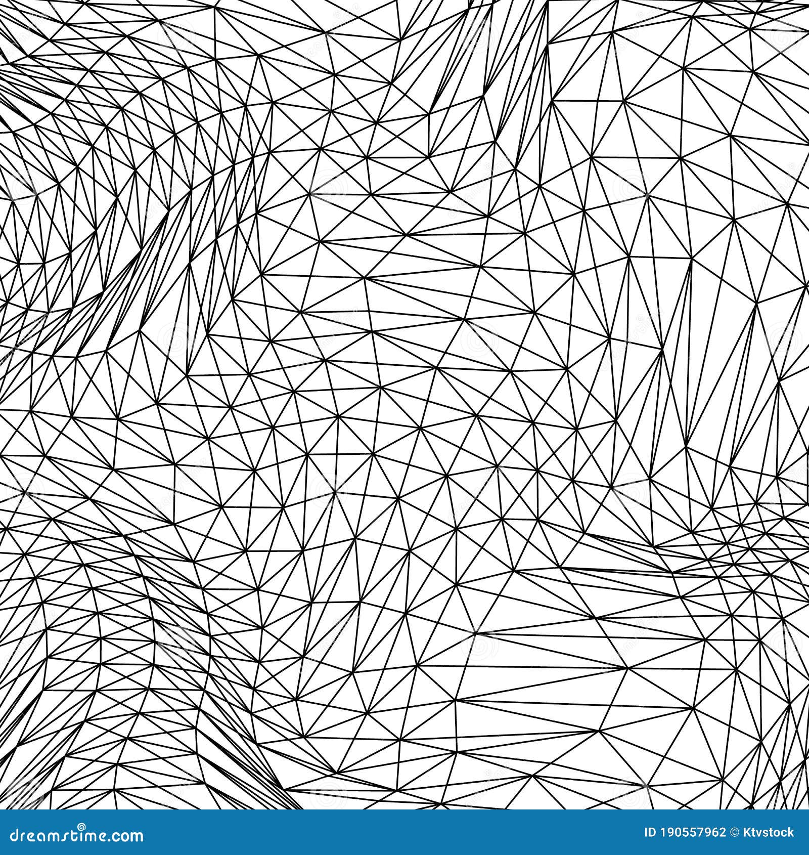 Geometric Low Poly Triangle Linear Background Stock Vector ...