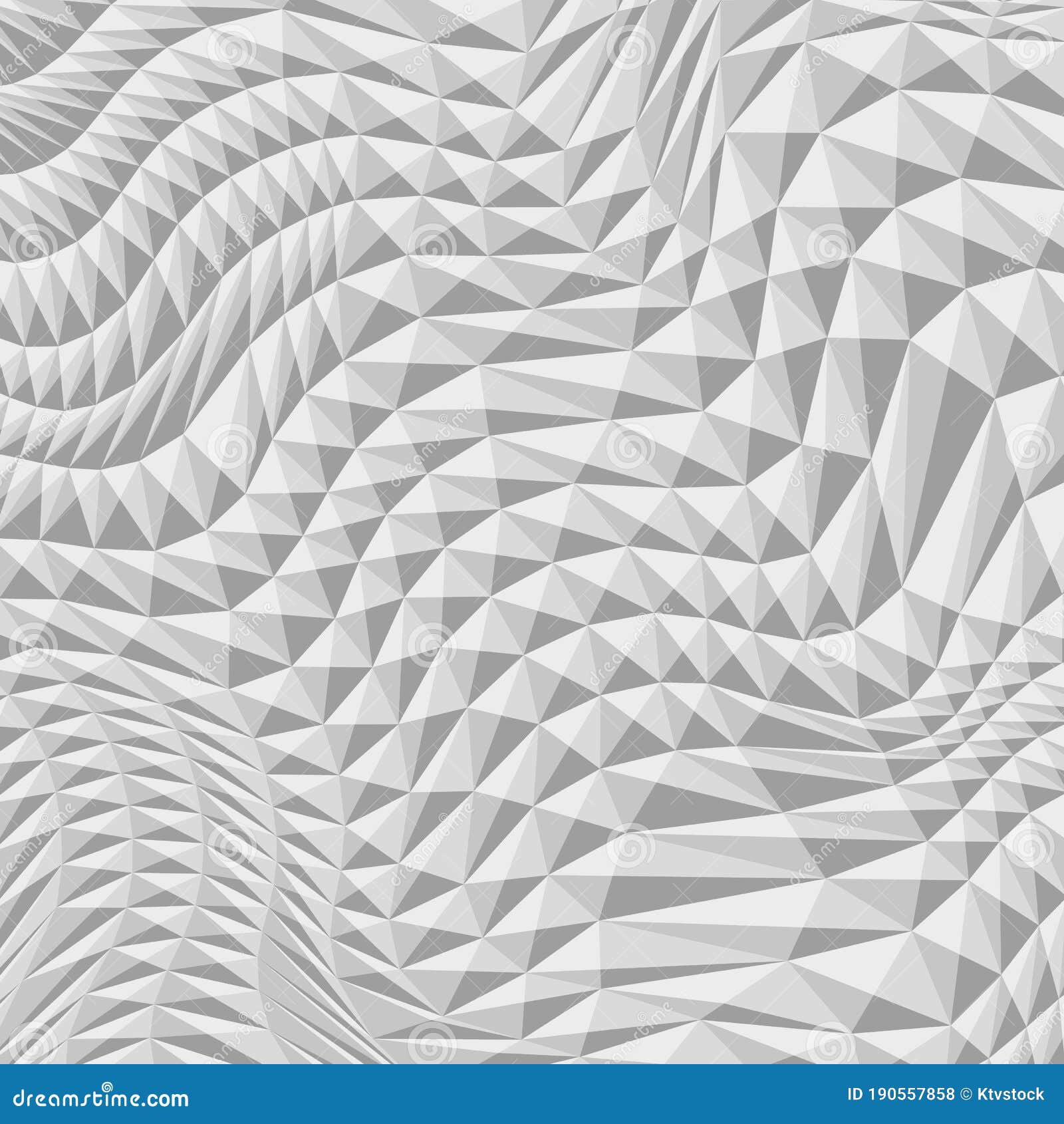 Geometric Low Poly Triangle Background Stock Vector - Illustration of crumpled, lowpoly: 190557858