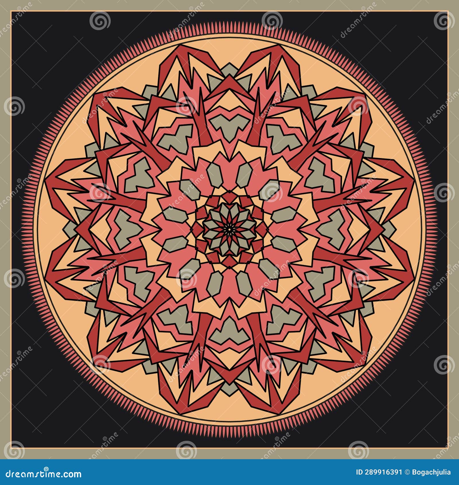 Ornamental Detailed Drawing Of Elven Man Head Royalty-Free Stock Image ...