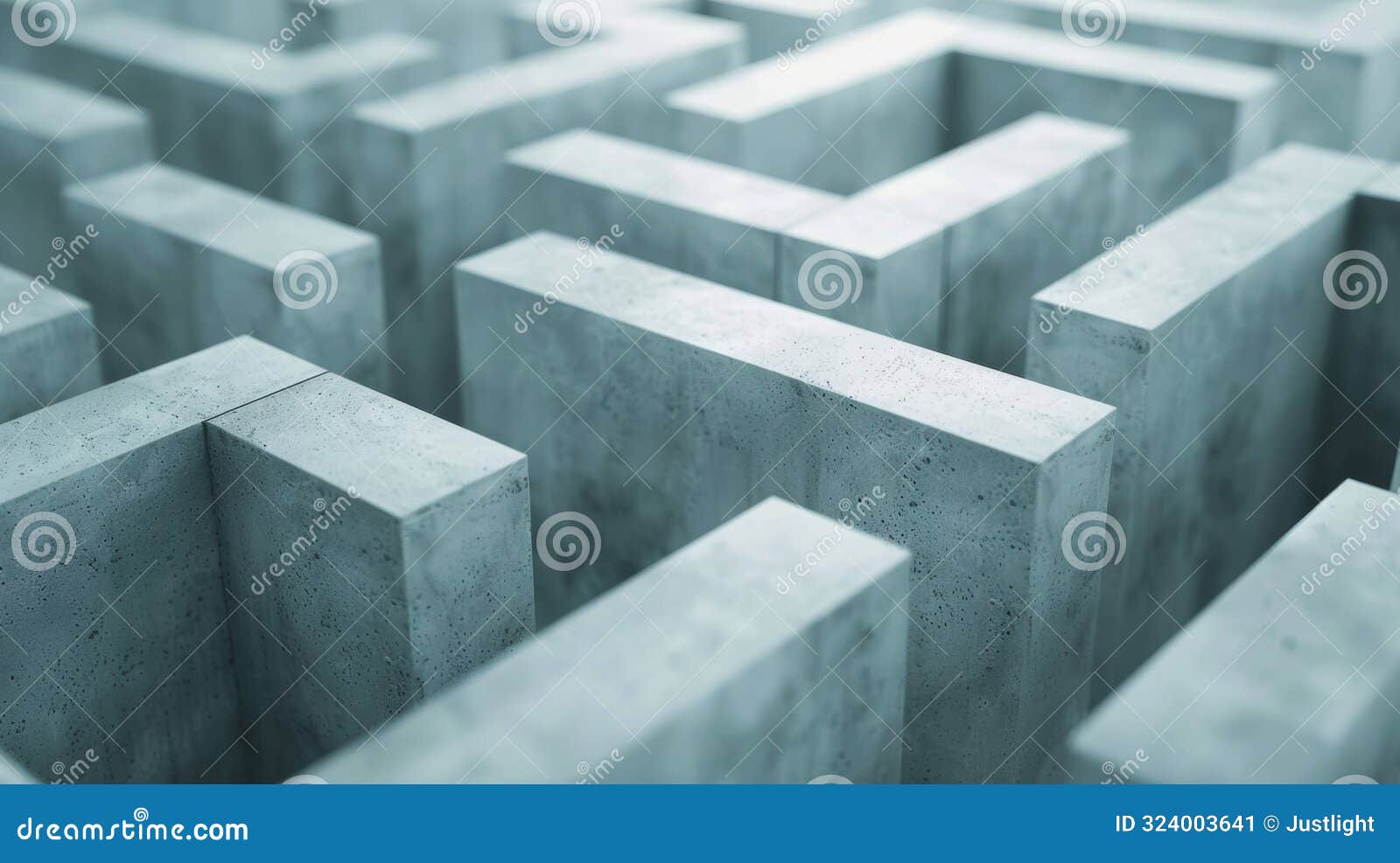 A Geometric Maze Featuring Sharp Angles and Clean Lines Stock Image ...