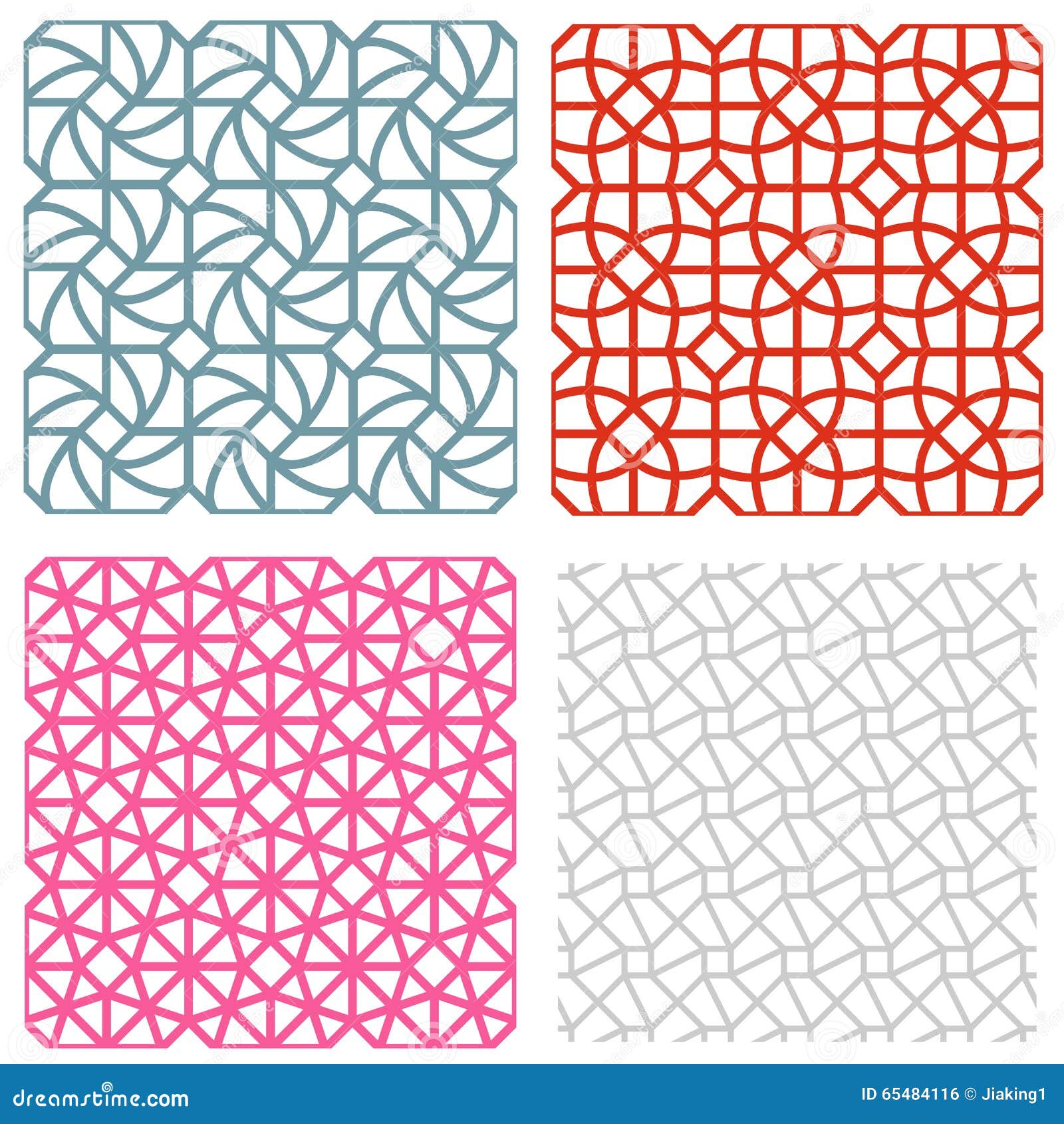 Geometric Mesh Seamless Pattern in Korean Style Stock Vector ... Geometric Mesh Seamless Pattern in Korean Style Stock Vector ...