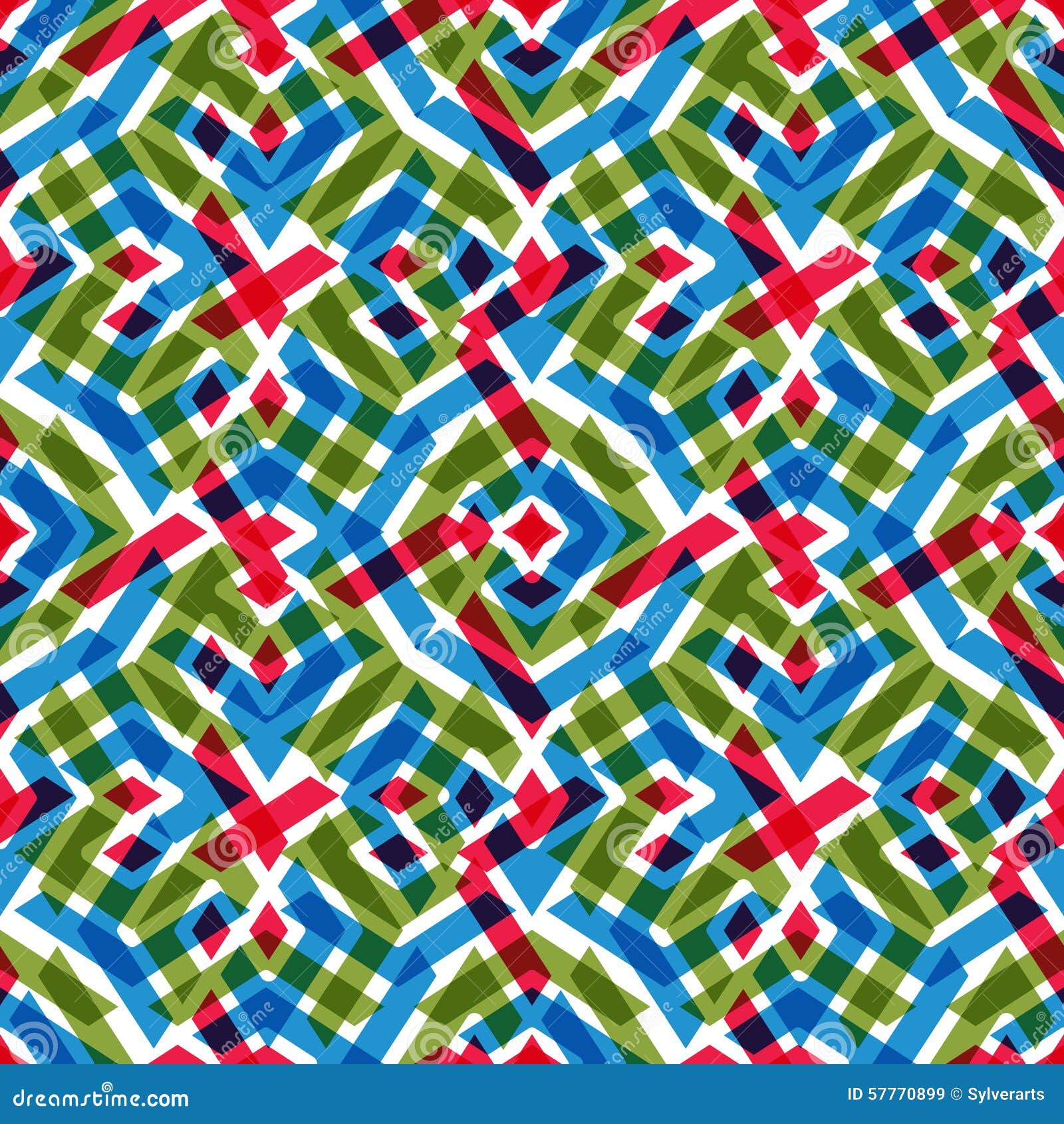 Geometric Messy Lined Seamless Pattern, Bright Vector Endless Ba Stock ...