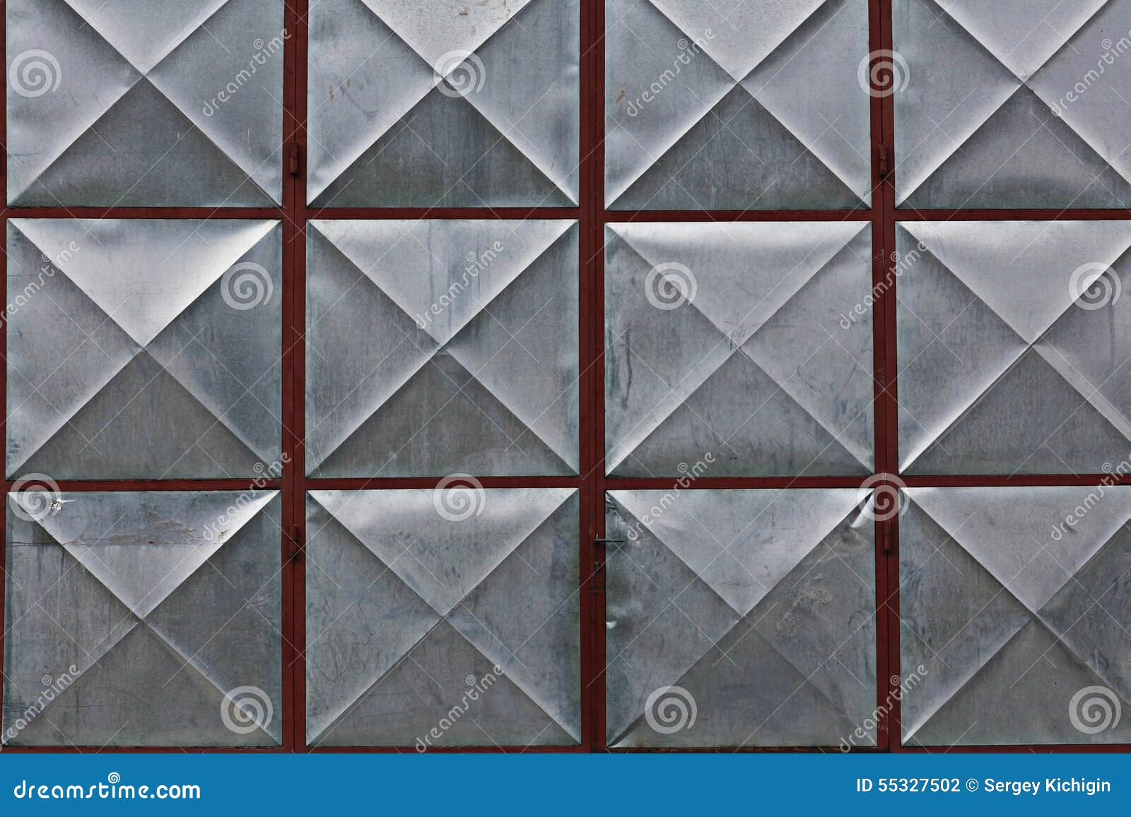 Geometric metal surface stock illustration. Illustration of design ...