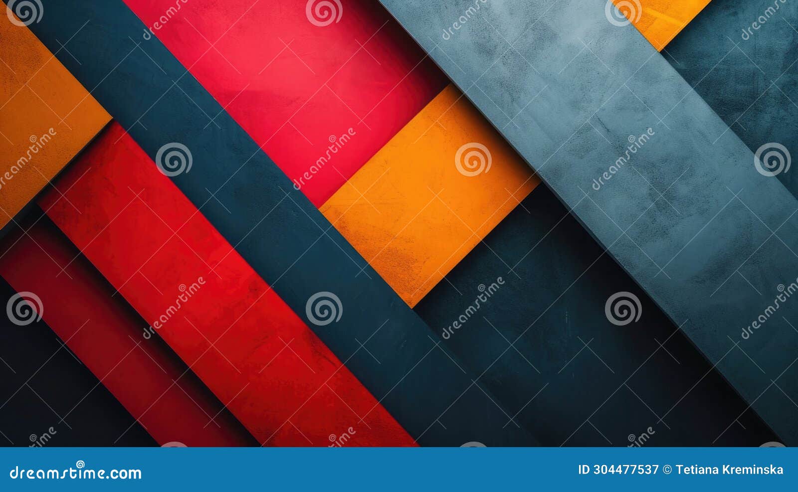 Geometric Minimalism with Bold, Sharp Lines and Contrasting Colors ...