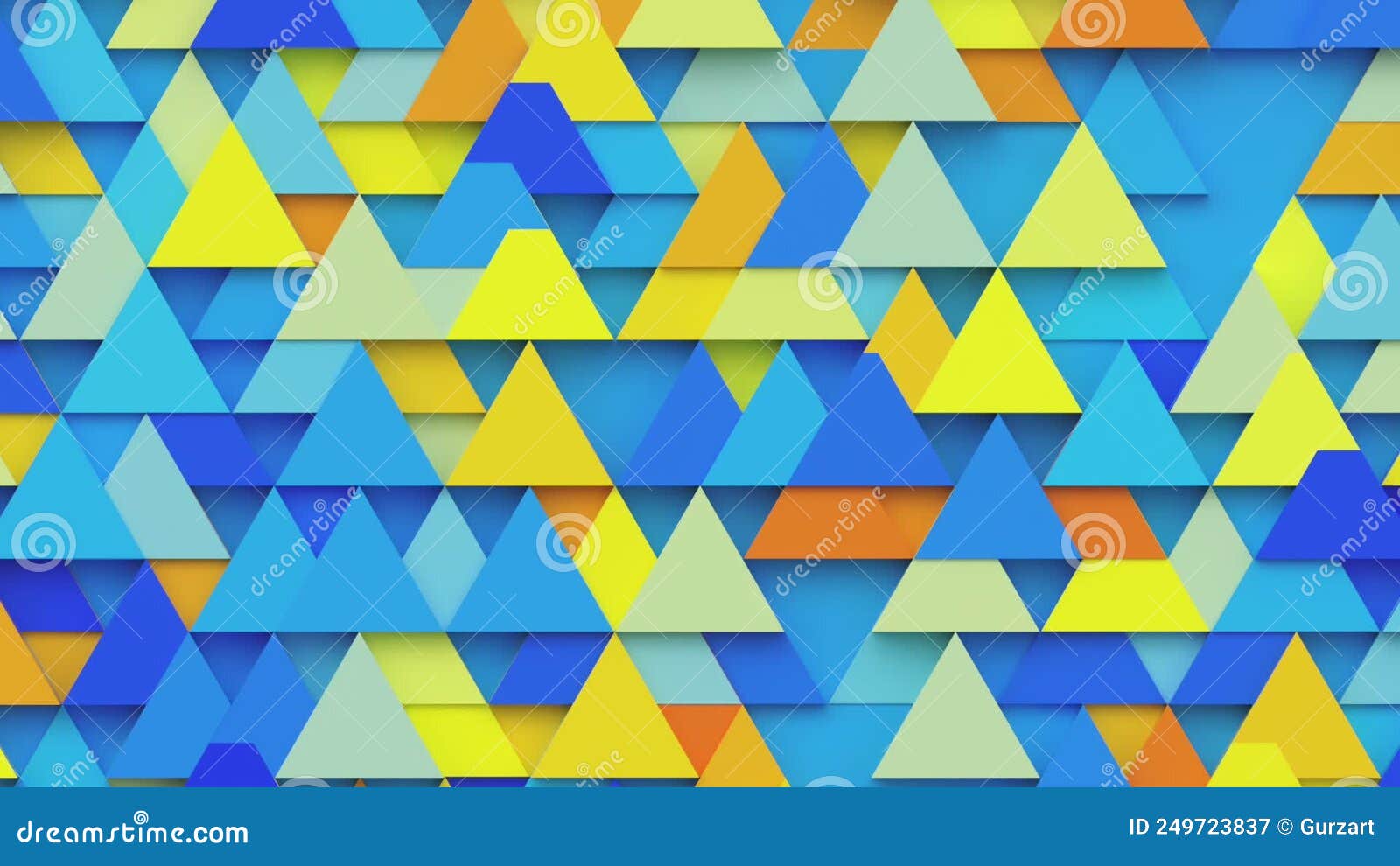 Geometric Modern Animated Seamless Looping Abstract Background. 3d ...