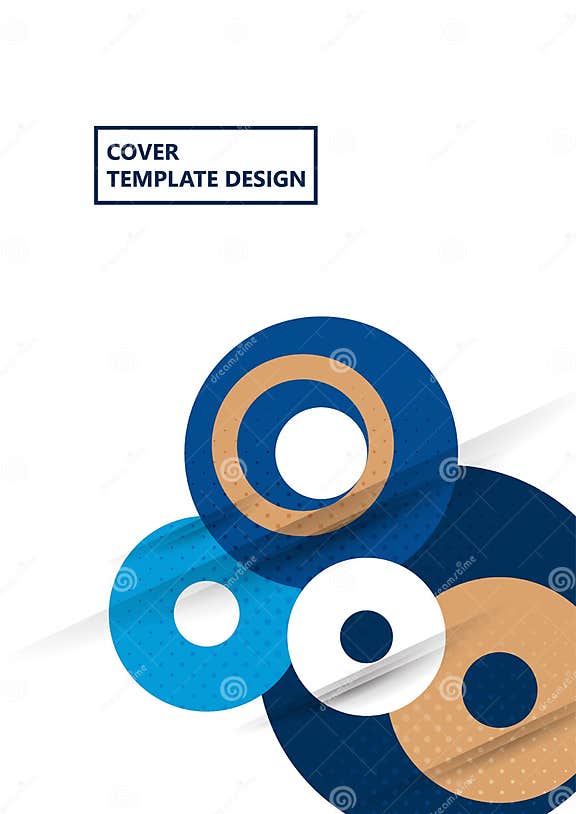 Geometric Modern Backgrounds, Abstract Pattern of Rings, Disk. Template ...