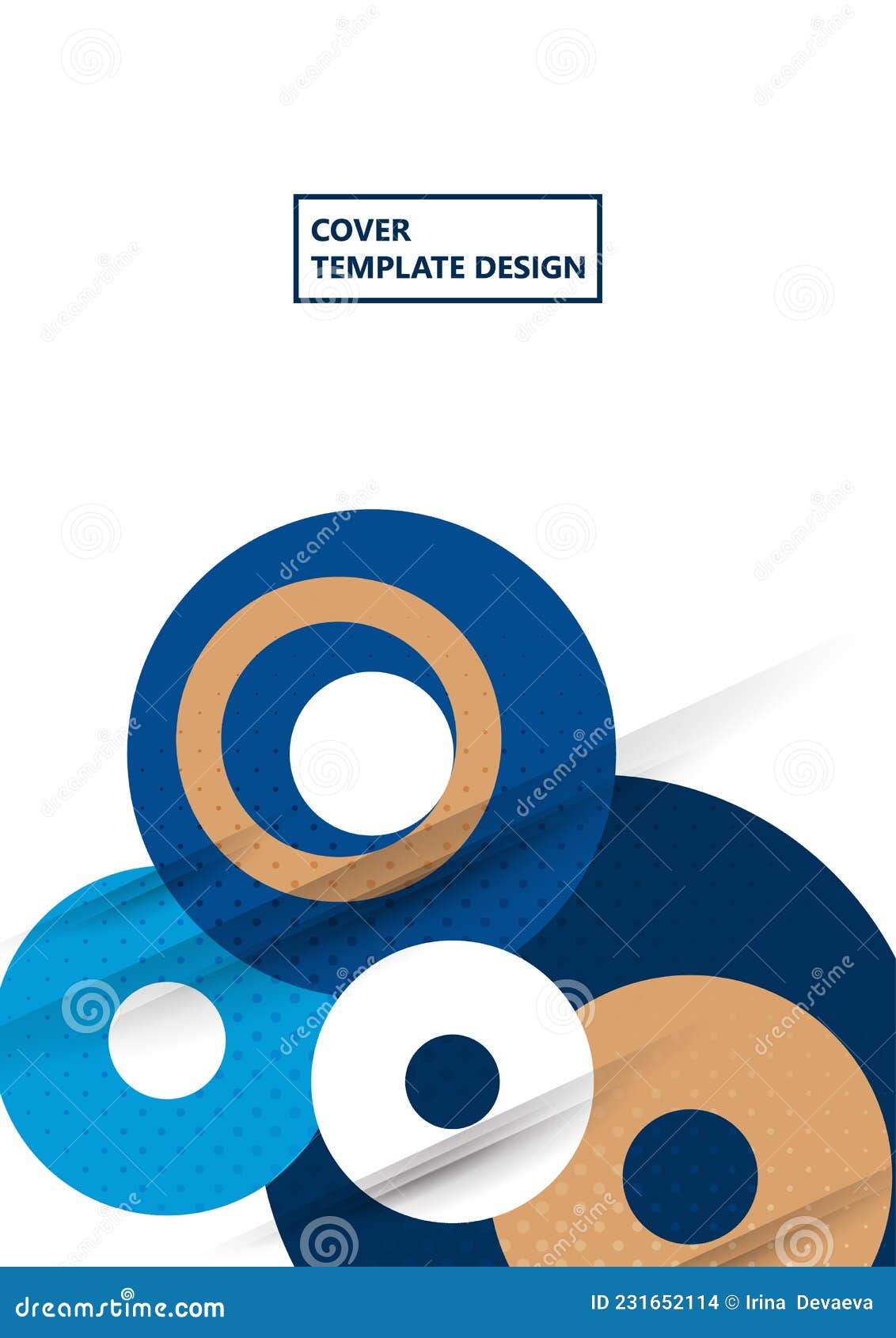 Geometric Modern Backgrounds, Abstract Pattern of Rings, Disk. Template ...