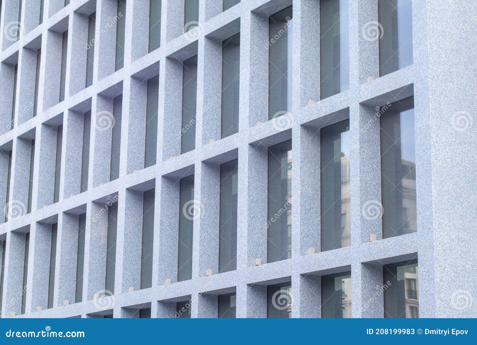 Geometric Modern Building Texture Facade. Modern Architecture Details ...