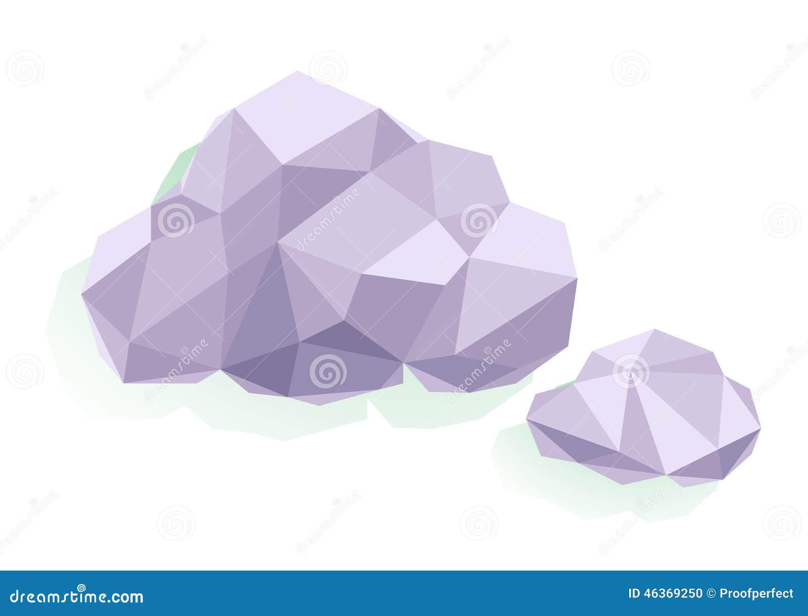 Geometric Modern Clouds stock illustration. Illustration of natural ...