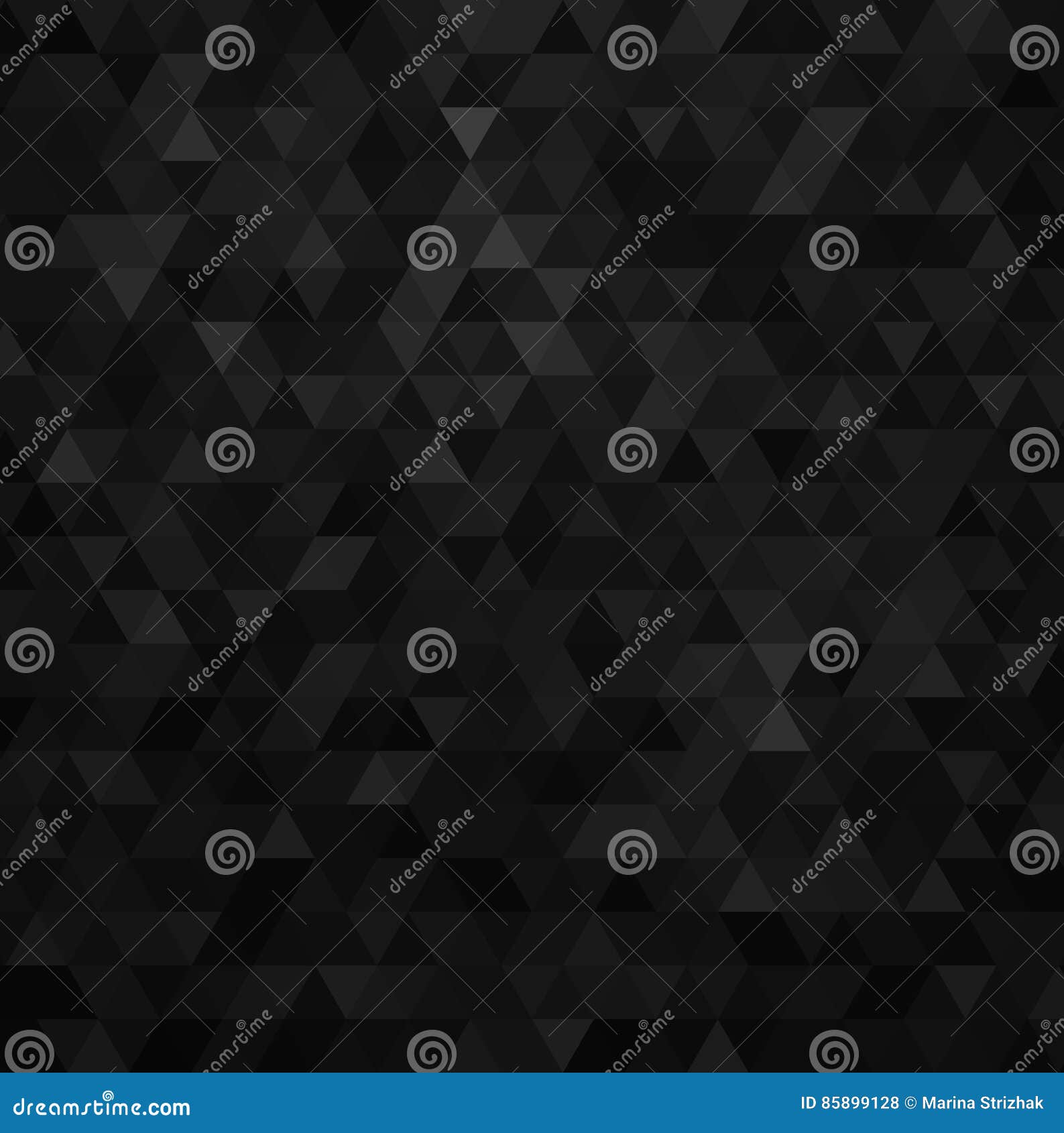 Geometric Mosaic Pattern from Black Triangle Texture, Abstract Vector ...