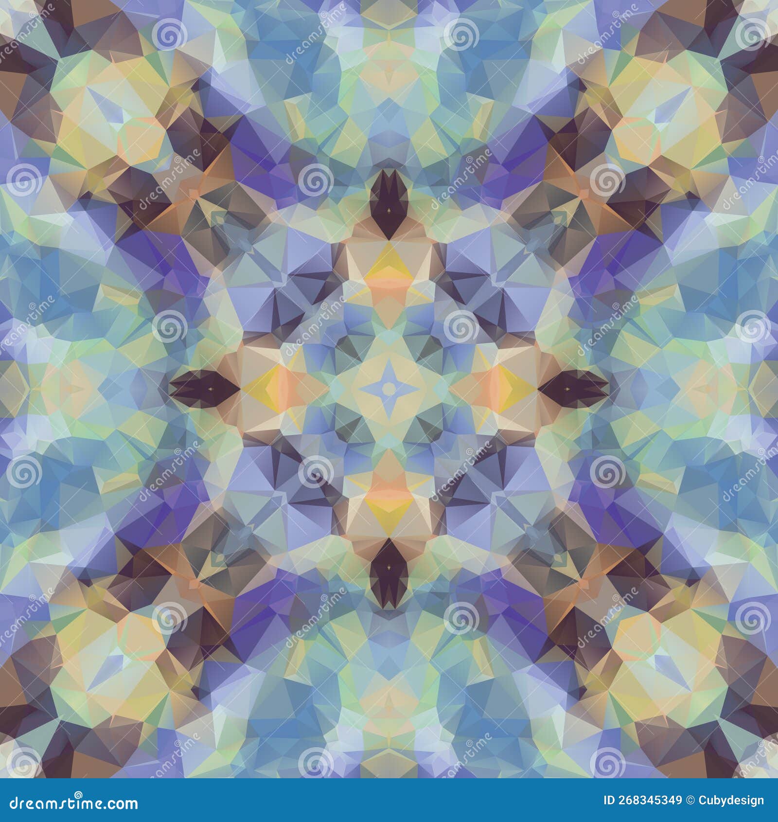 Geometric Mosaic Seamless Pattern Design, Repeat Textile Design ...