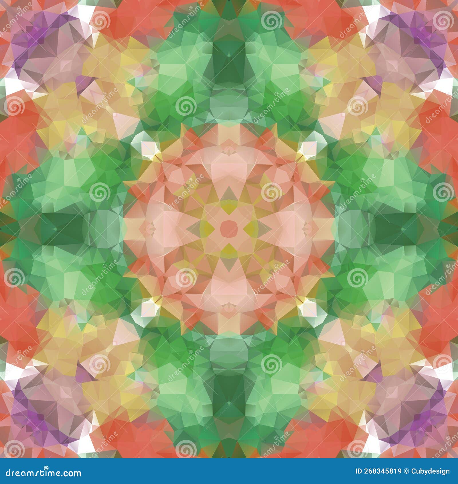 Geometric Mosaic Seamless Pattern Design, Repeat Textile Design ...