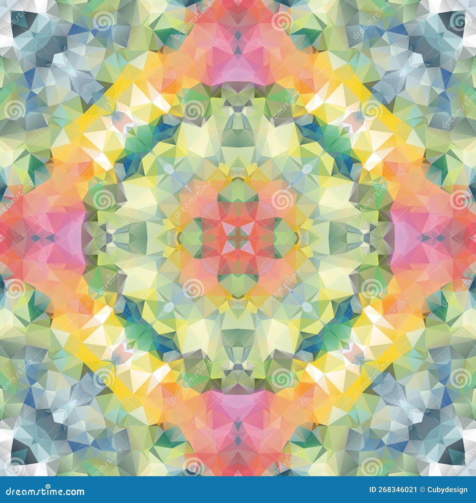 Geometric Mosaic Seamless Pattern Design, Repeat Textile Design ...