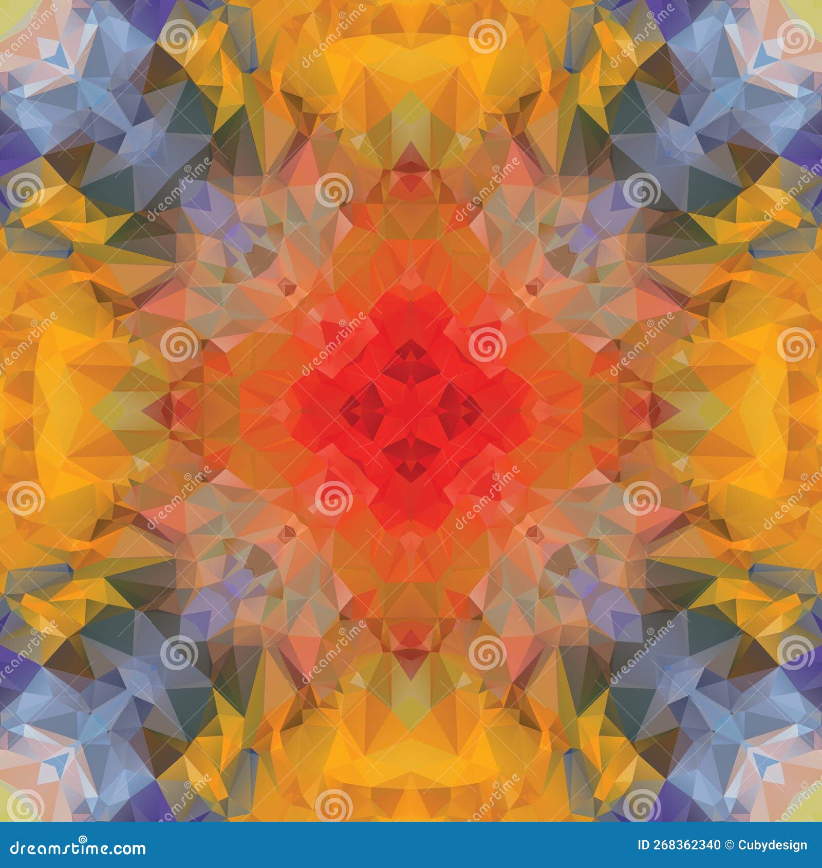 Geometric Mosaic Seamless Pattern Design, Repeat Textile Design ...