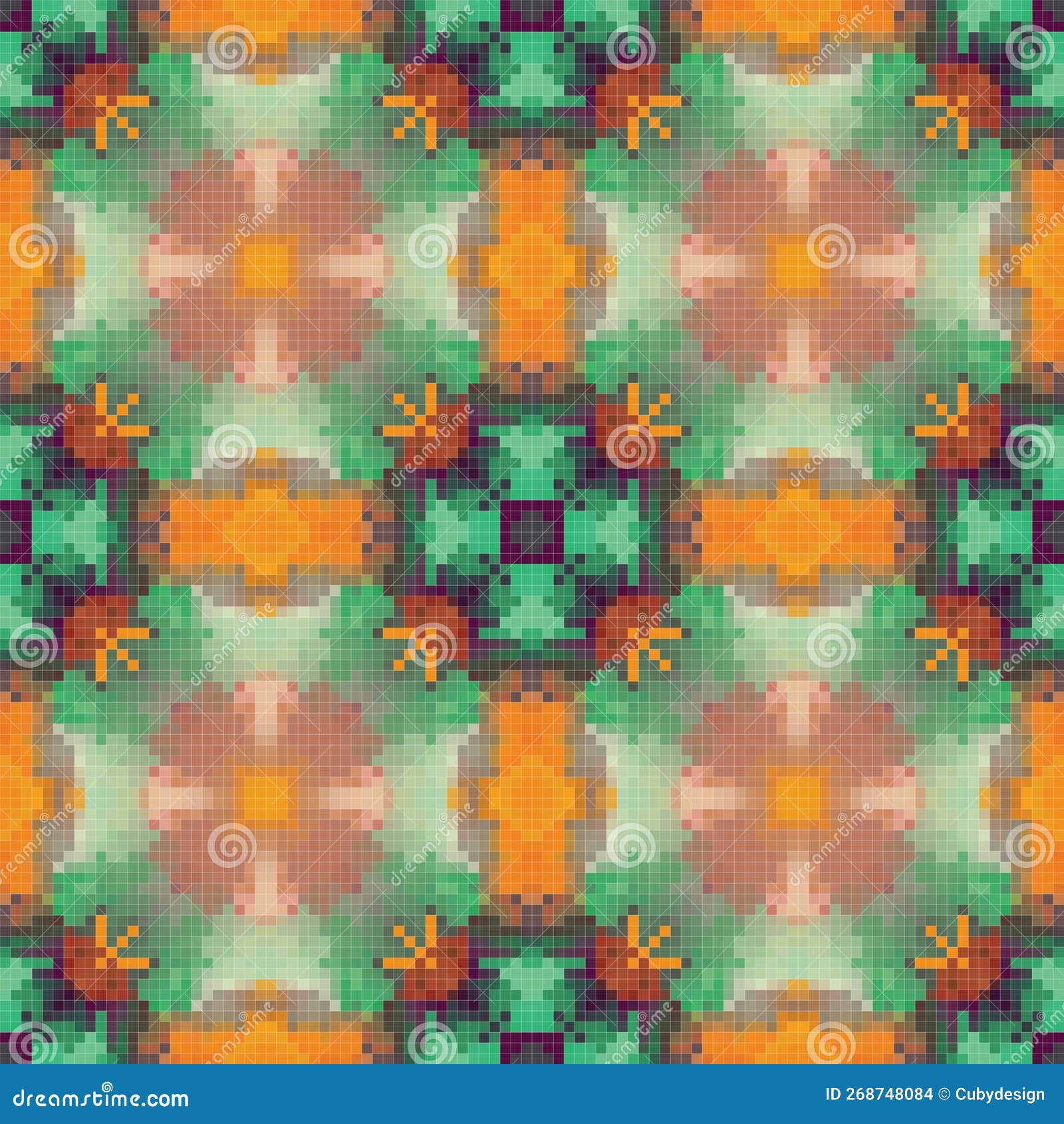 Geometric Mosaic Seamless Pattern Design, Repeat Textile Design ...