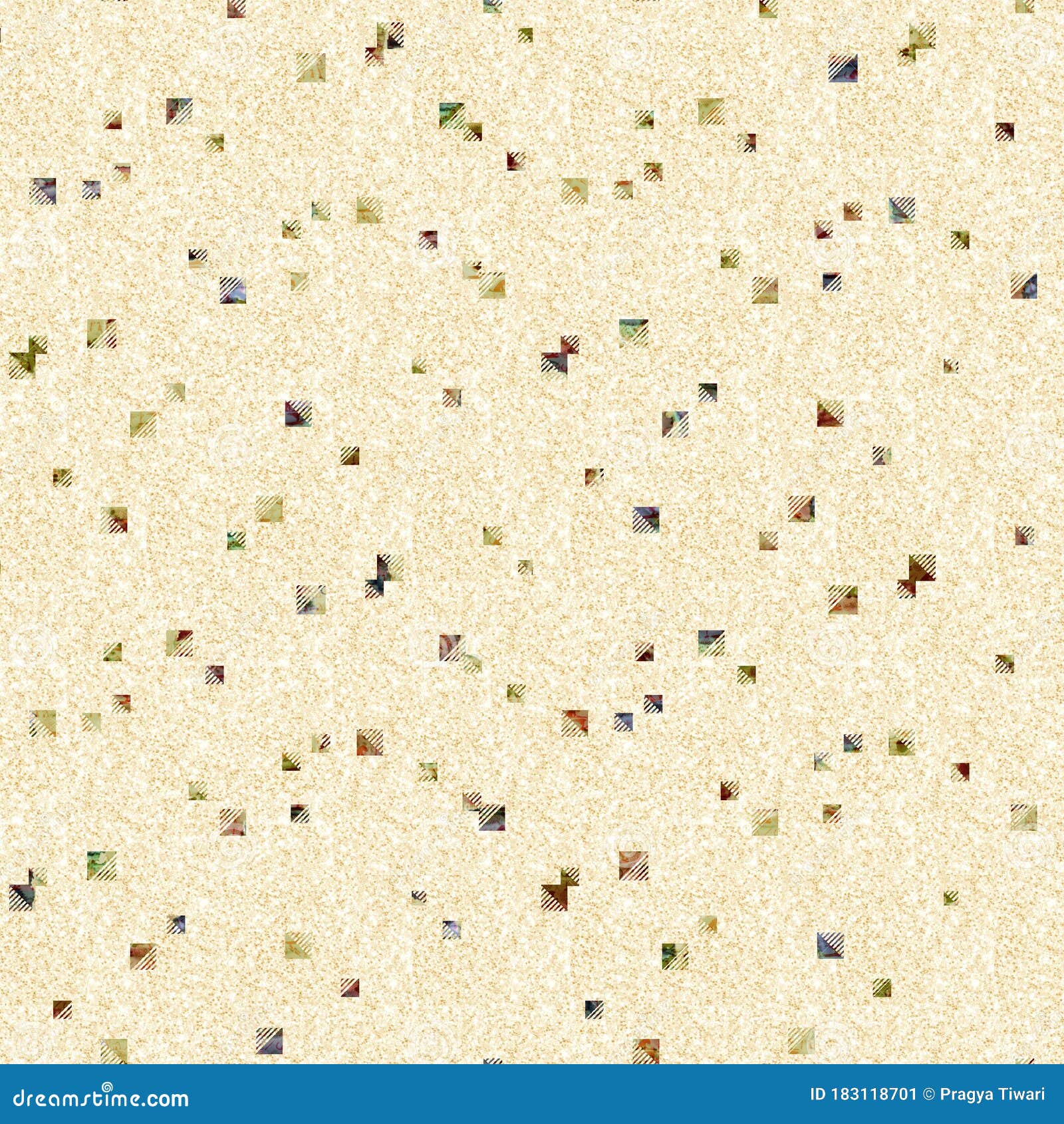 Geometric Motifs on Abstract Background Stock Illustration ...