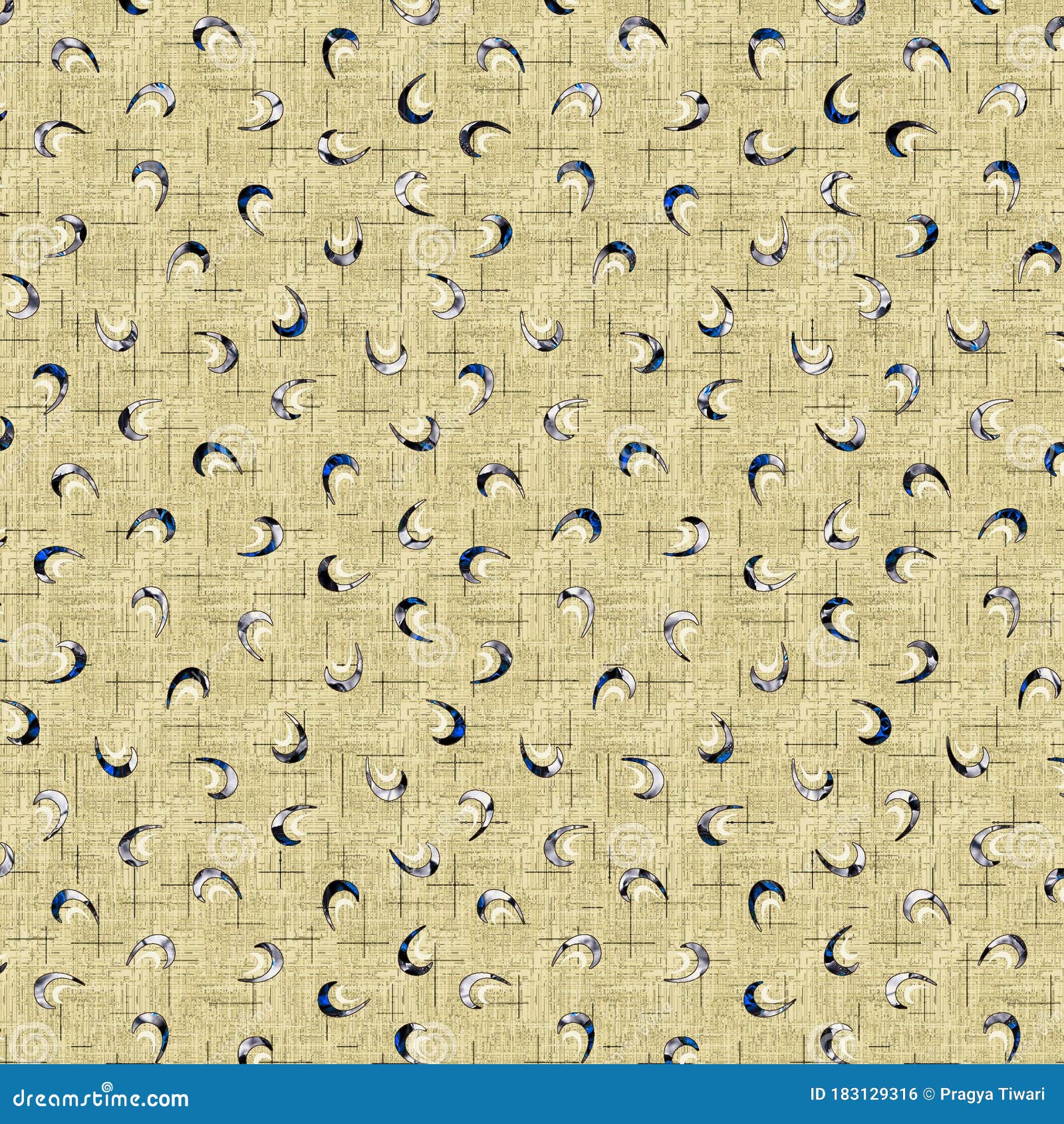 Geometric Motifs on Abstract Background Stock Illustration ...