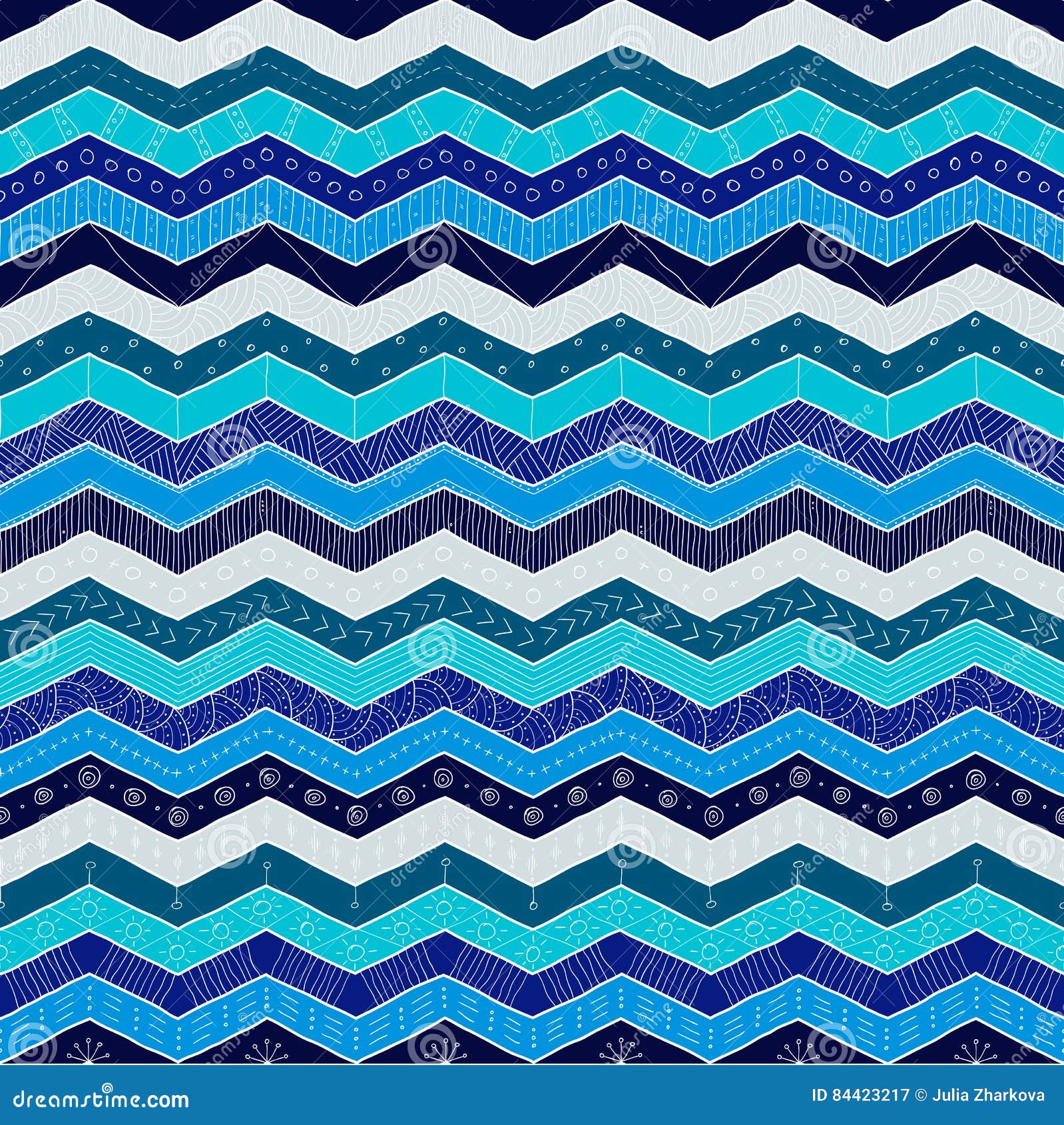 Geometric Multicolor Chevron or Zig Zag, Seamless Tribal Pattern Stock ... Geometric Multicolor Chevron or Zig Zag, Seamless Tribal Pattern Stock ...