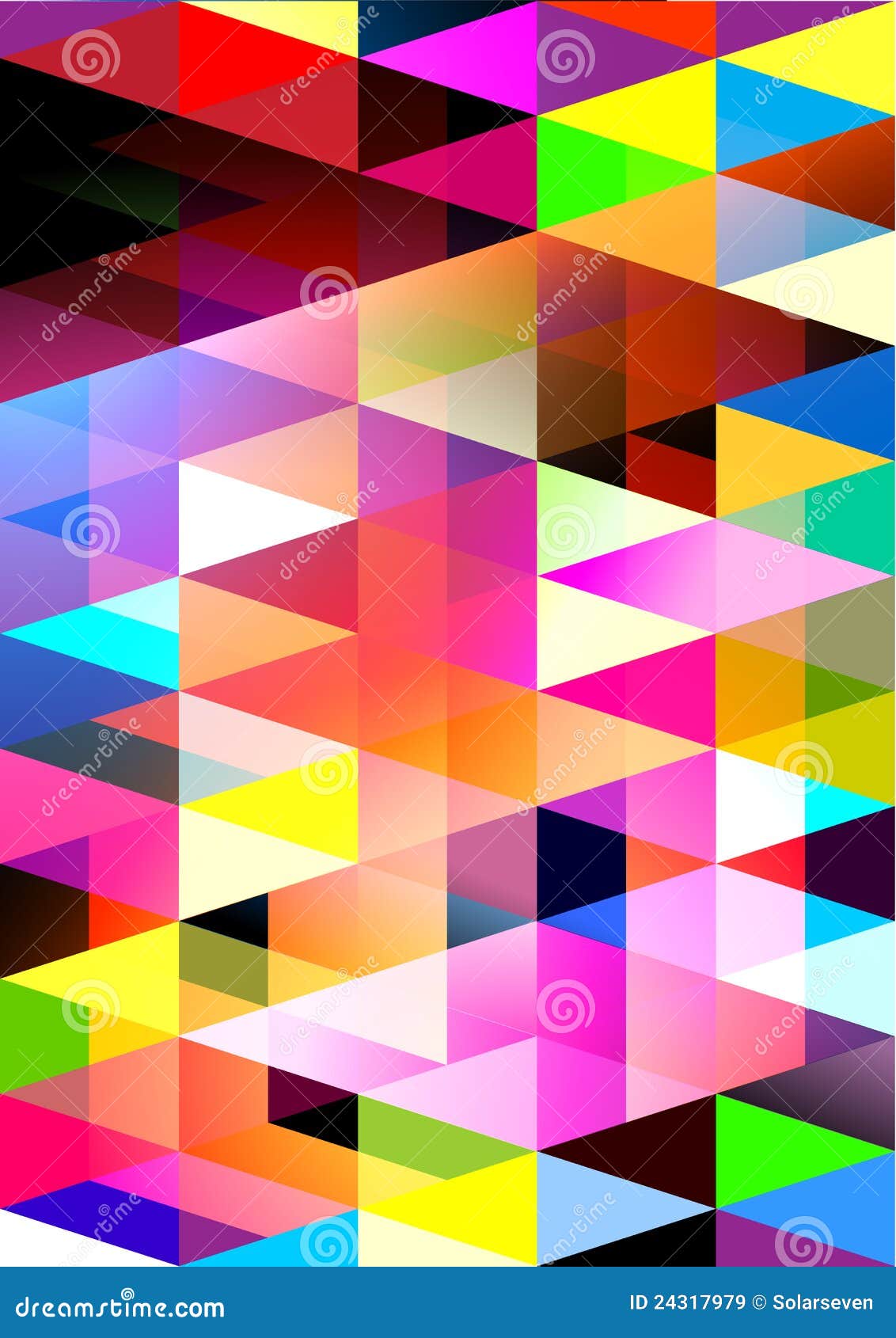 Geometric Nightmares stock vector. Illustration of form - 24317979