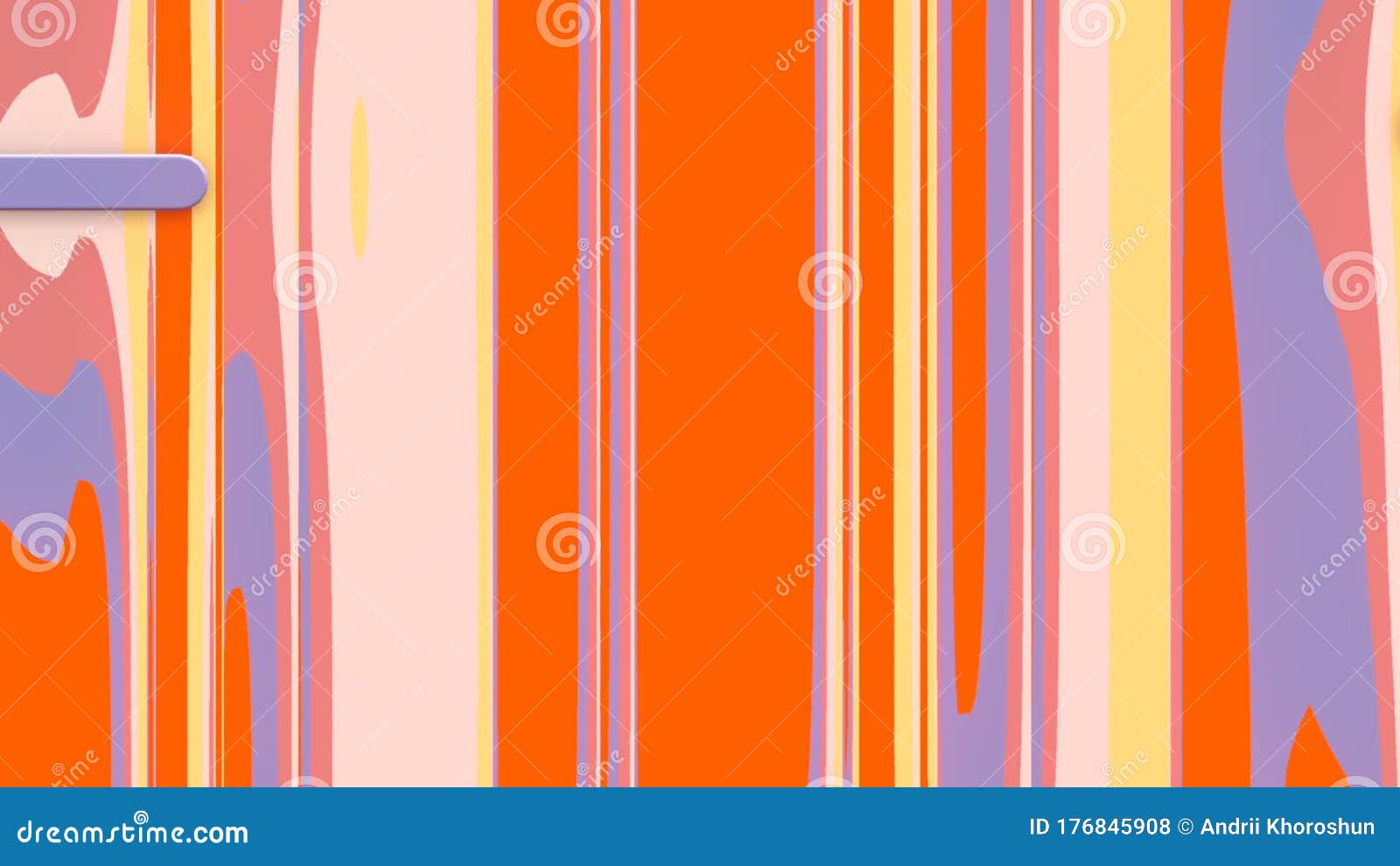 Geometric Objects Intersect A Moving Pattern Of Colored Lines 3d Loop