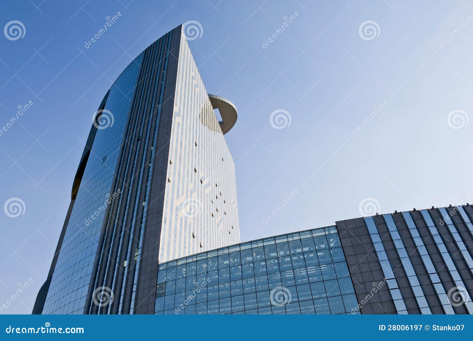 Geometric office building stock image. Image of building - 28006197