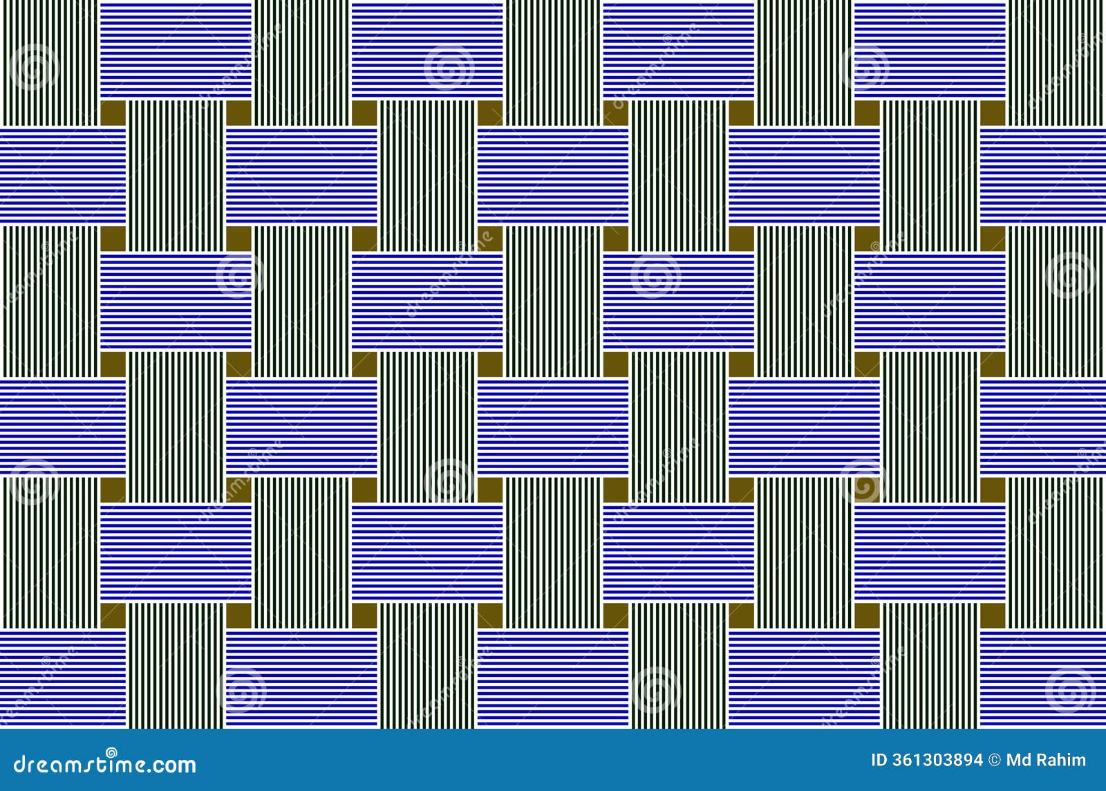 A Geometric Optical Illusion Pattern. Vertical and Horizontal Stripe ...