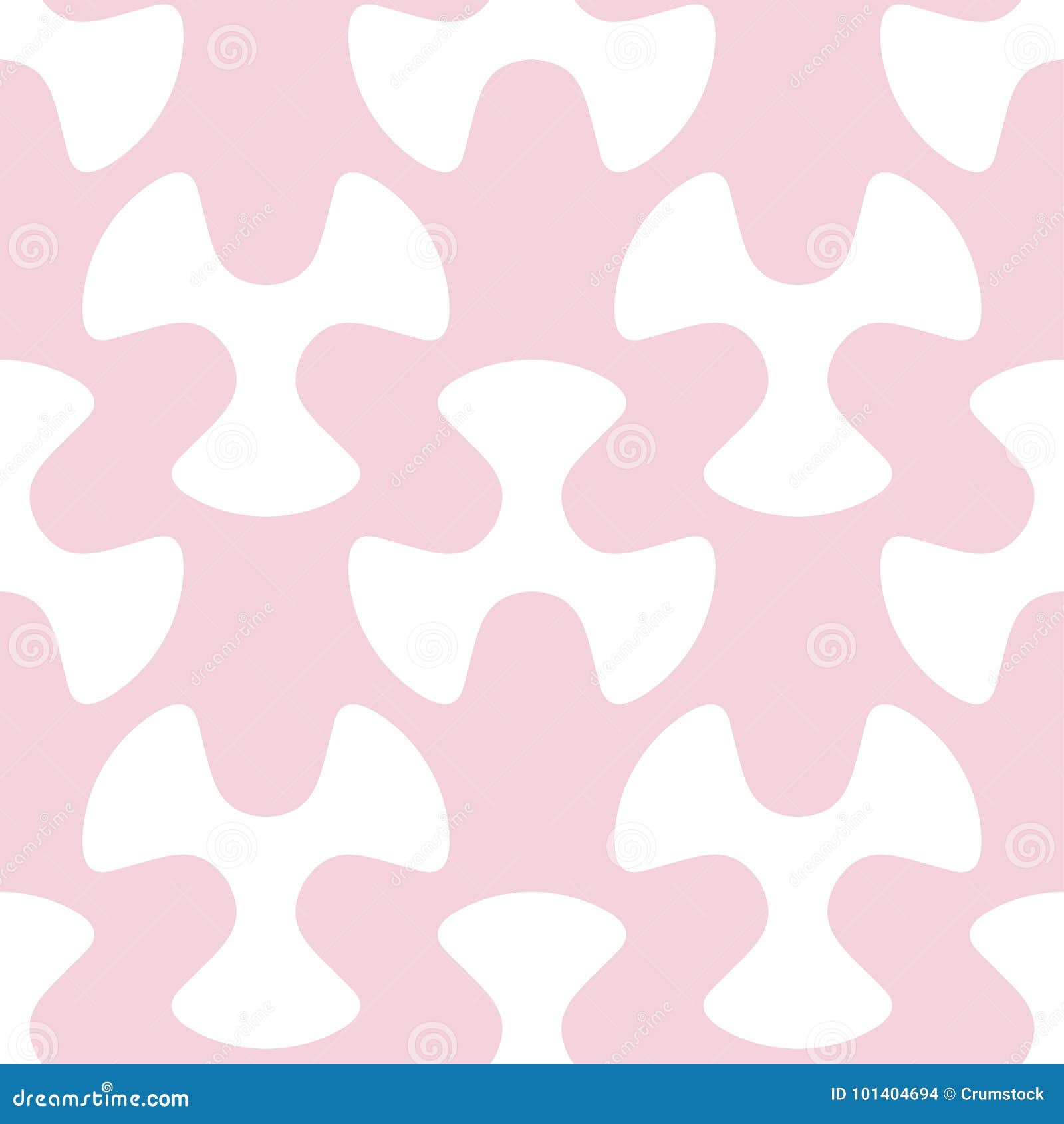 Geometric Pale Pink Seamless Pattern for Fabrics Stock Vector ...