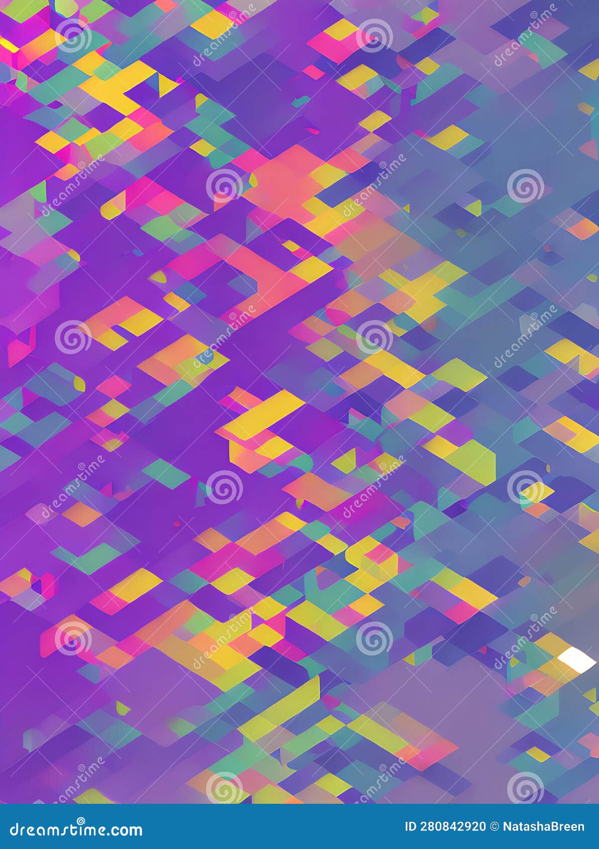 Geometric Panels with Glitter in Pantone . Stock Illustration ...